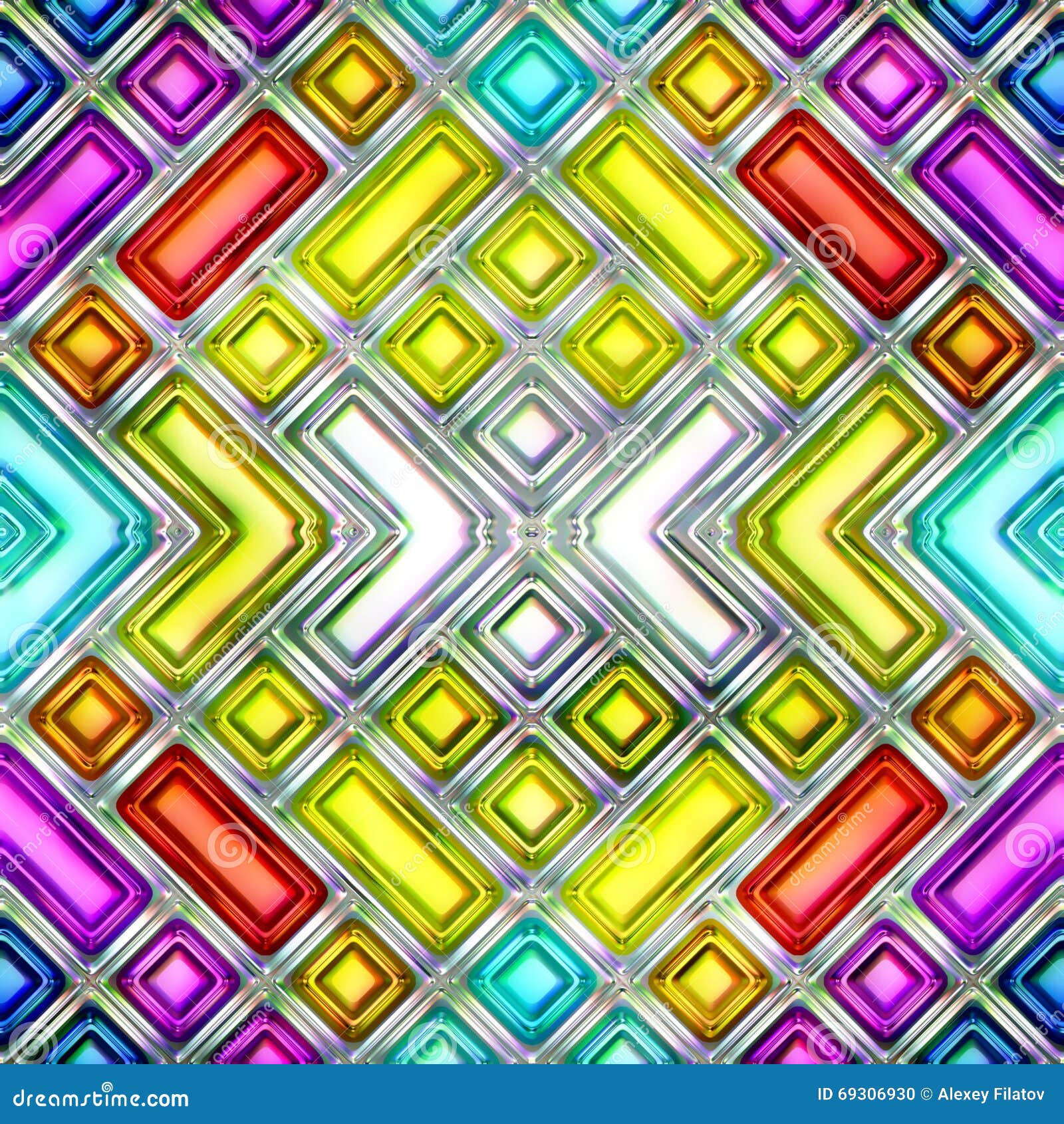 Seamless Texture Abstract Shiny Colorful Background Stock Photo - Image ...