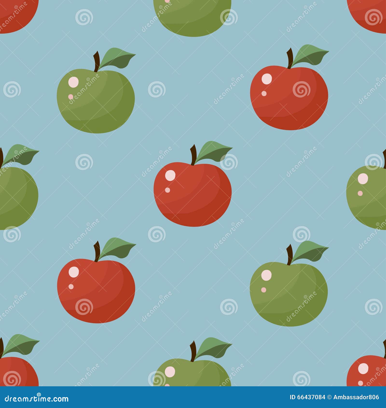 Seamless Texture Apple Pattern Stock Vector - Illustration of print ...