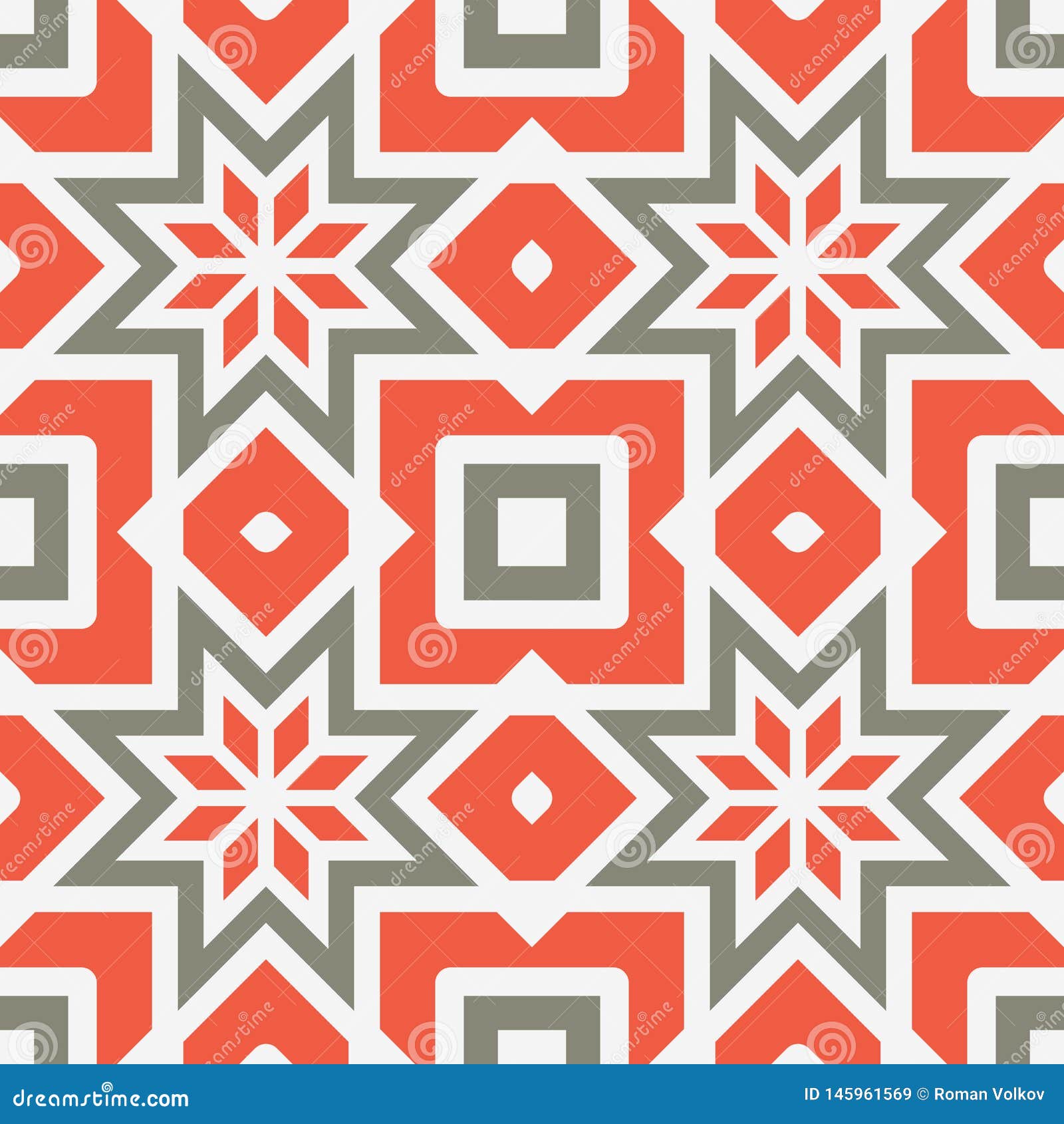 Vector Asian Geometric Pattern Stock Vector - Illustration of oriental ...