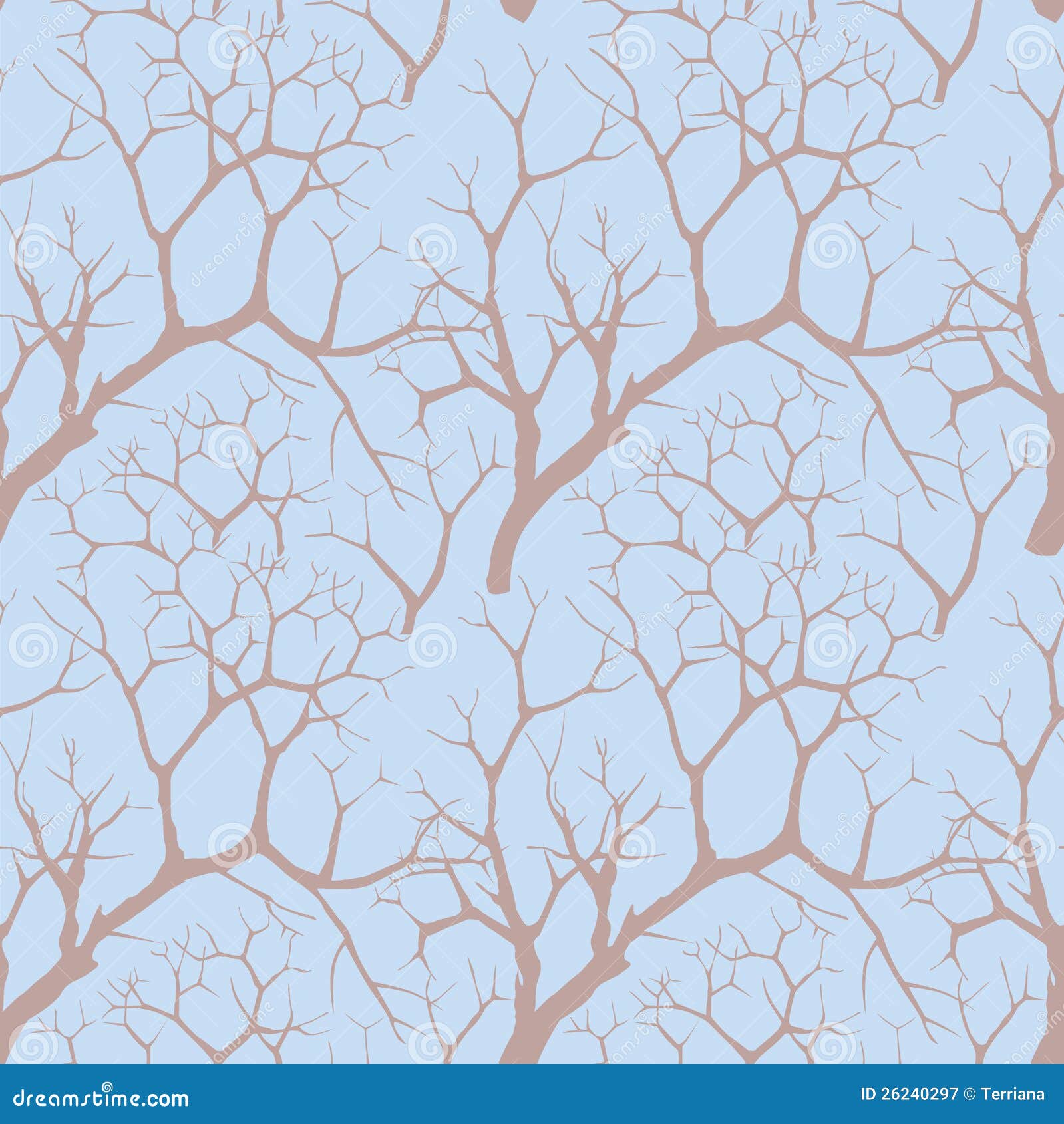 Seamless Texture with Autumn Trees Stock Image - Image of forest, fall ...