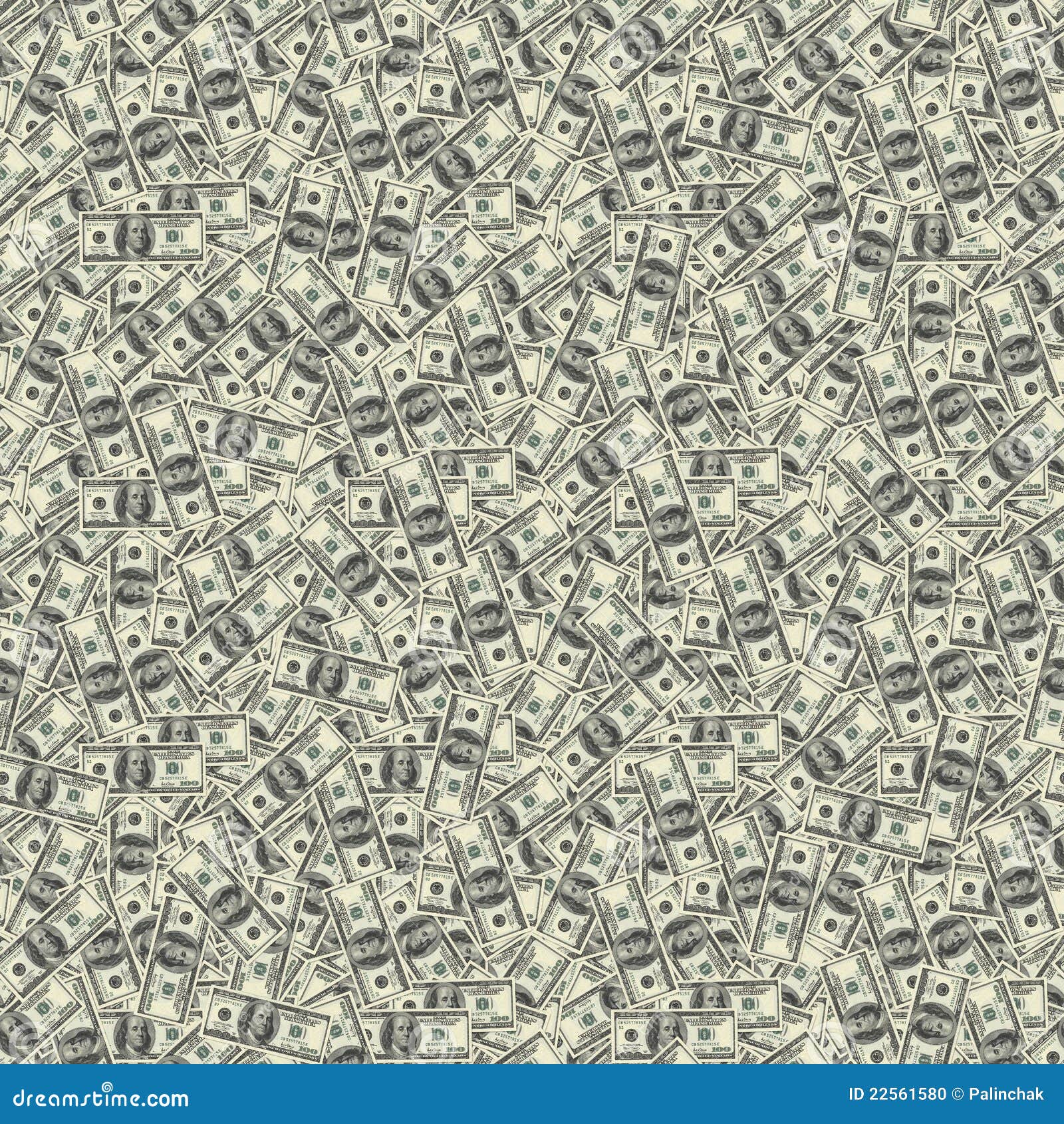Seamless texture of bills stock illustration. Illustration of wealth ...