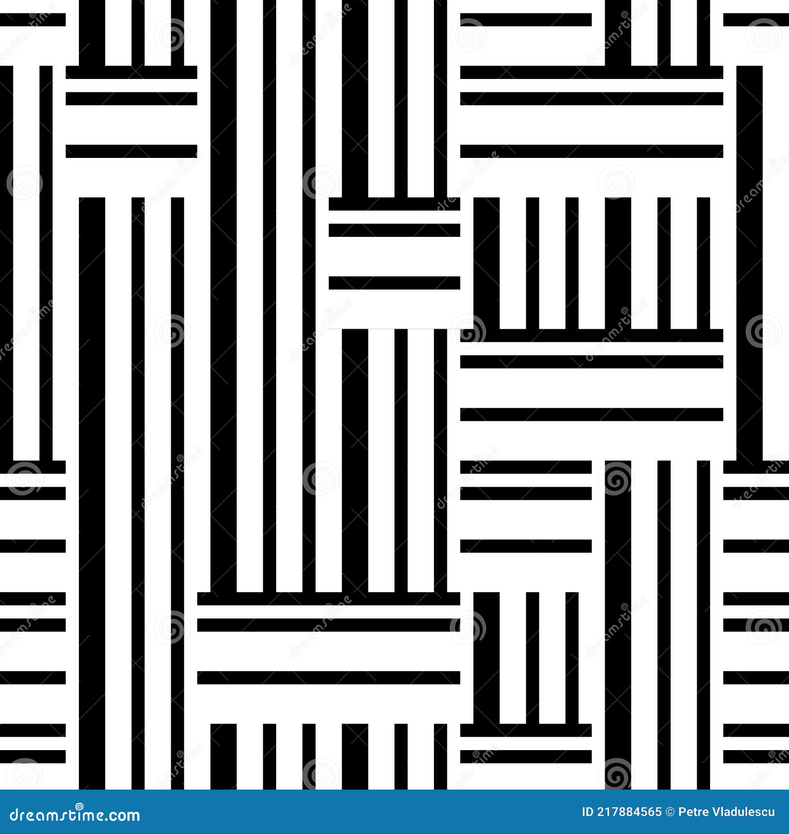 1733 Seamless Texture with Black Bands, Modern Stylish Image. Stock ...