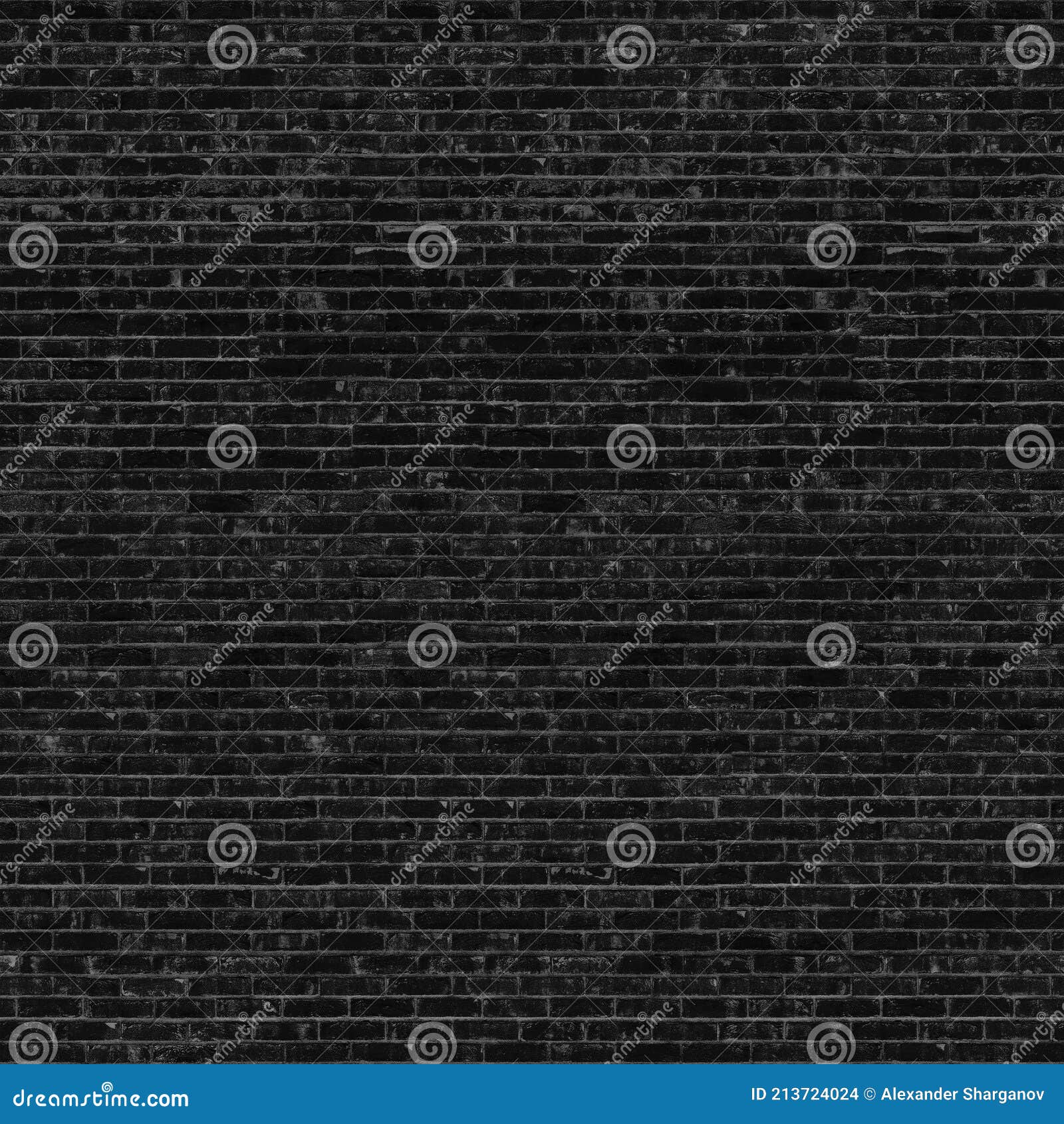 Seamless Texture Black Brick Stock Photo - Image of grungy, decor ...