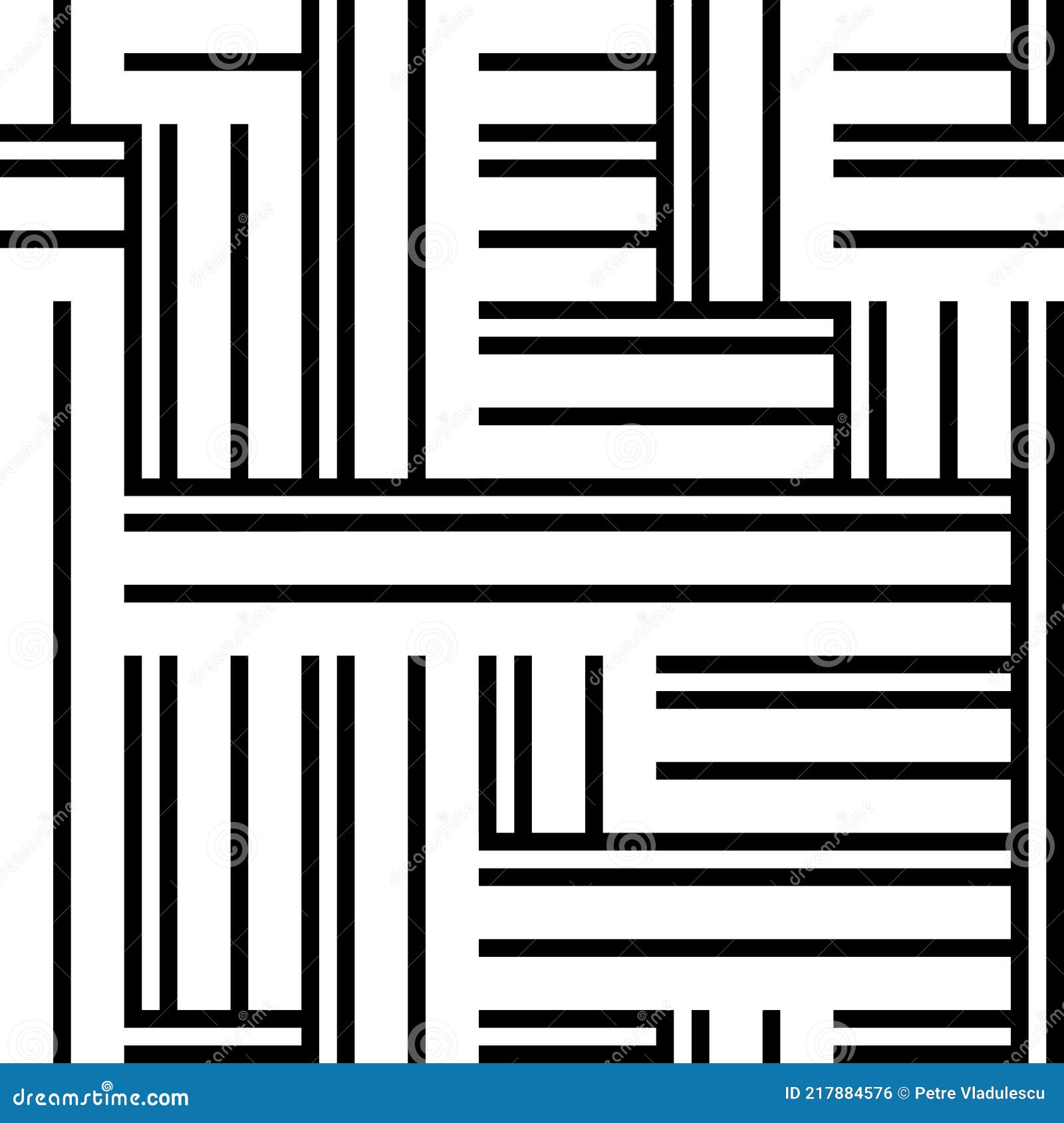 1741 Seamless Texture with Black Lines, Modern Stylish Image. Stock ...