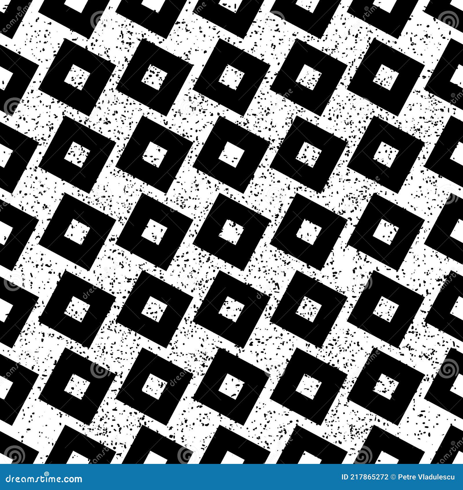 1546 Seamless Texture With Black And White Squares, Modern Stylish ...