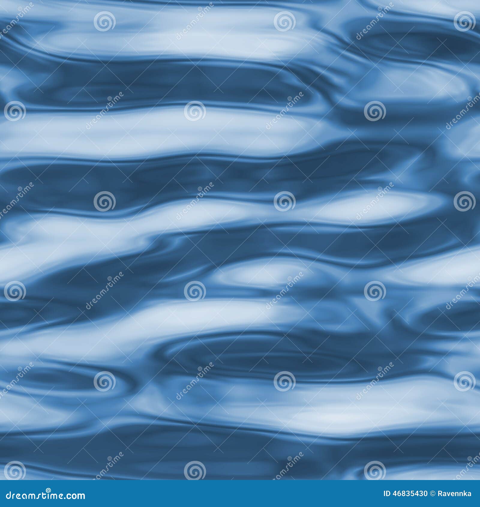 Seamless Texture of Blue Liquid Stock Illustration - Illustration of ...