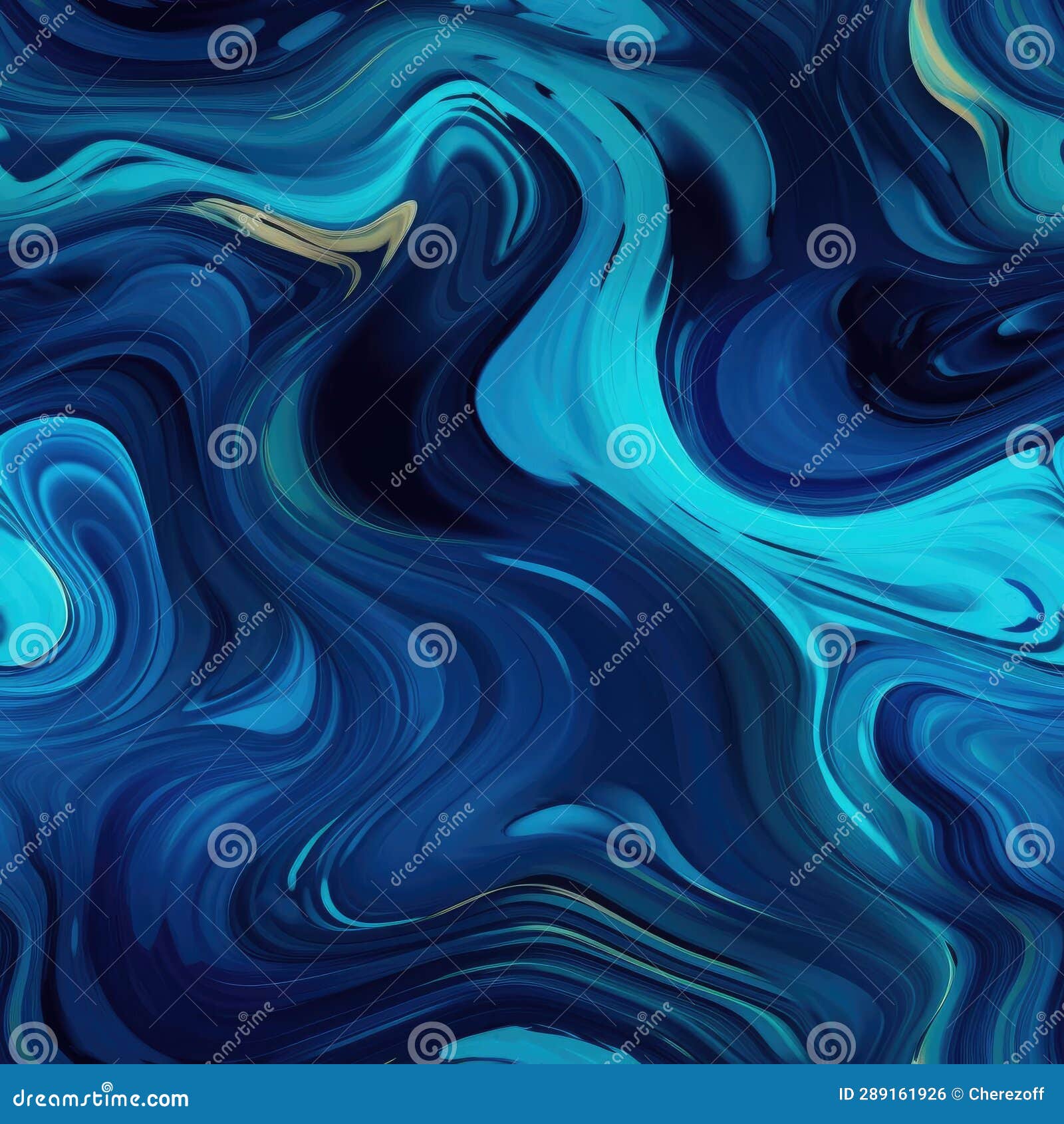 Seamless Texture. Blue Waves Stock Illustration - Illustration of ...