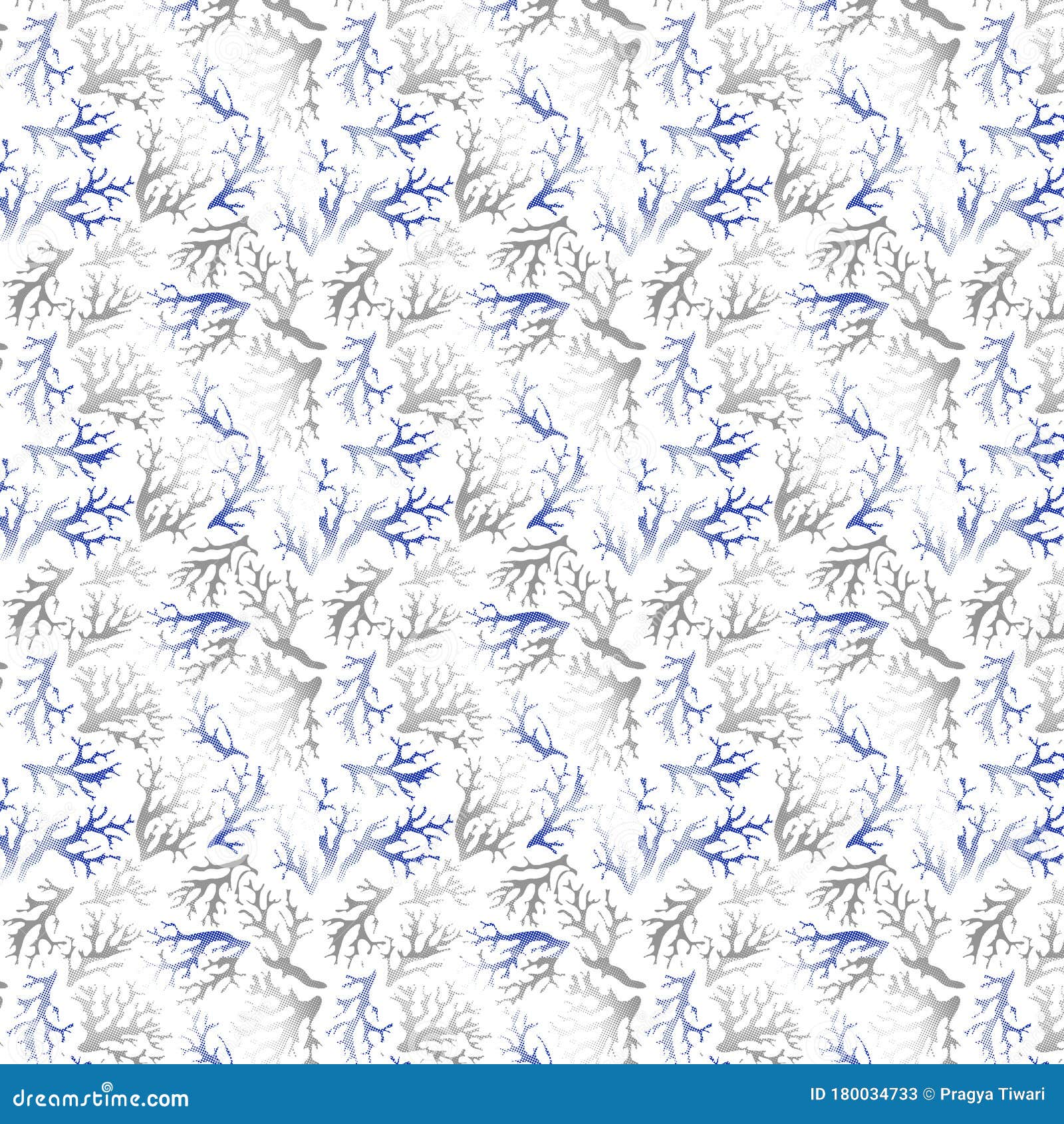 Seamless Texture of the Branches on the White Background Stock ...