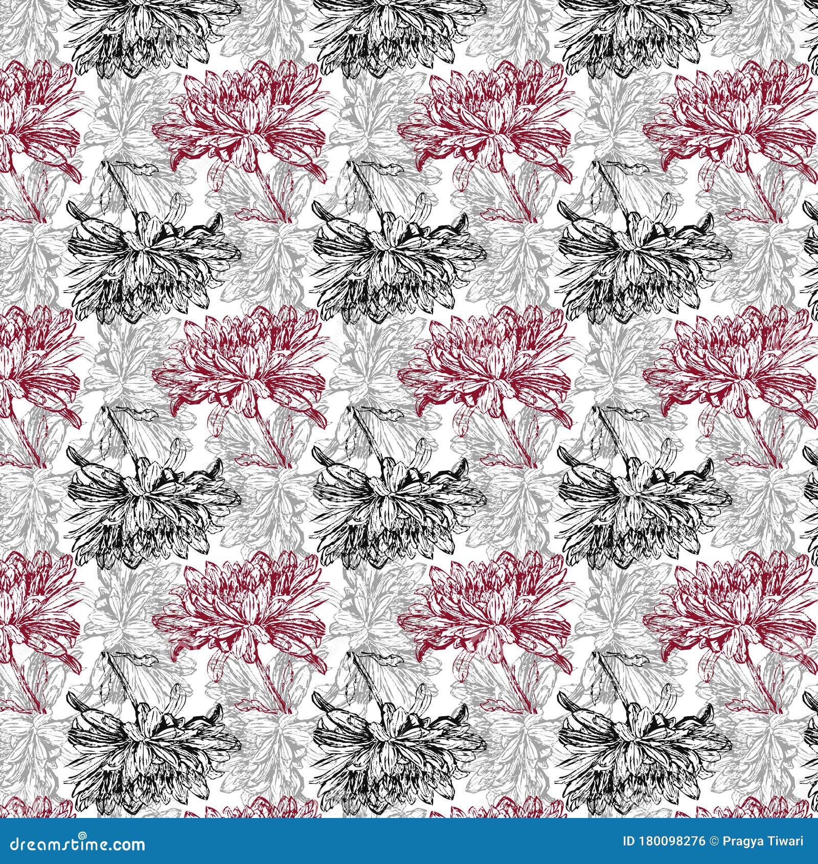 Seamless Texture of the Branches on the White Background Stock ...