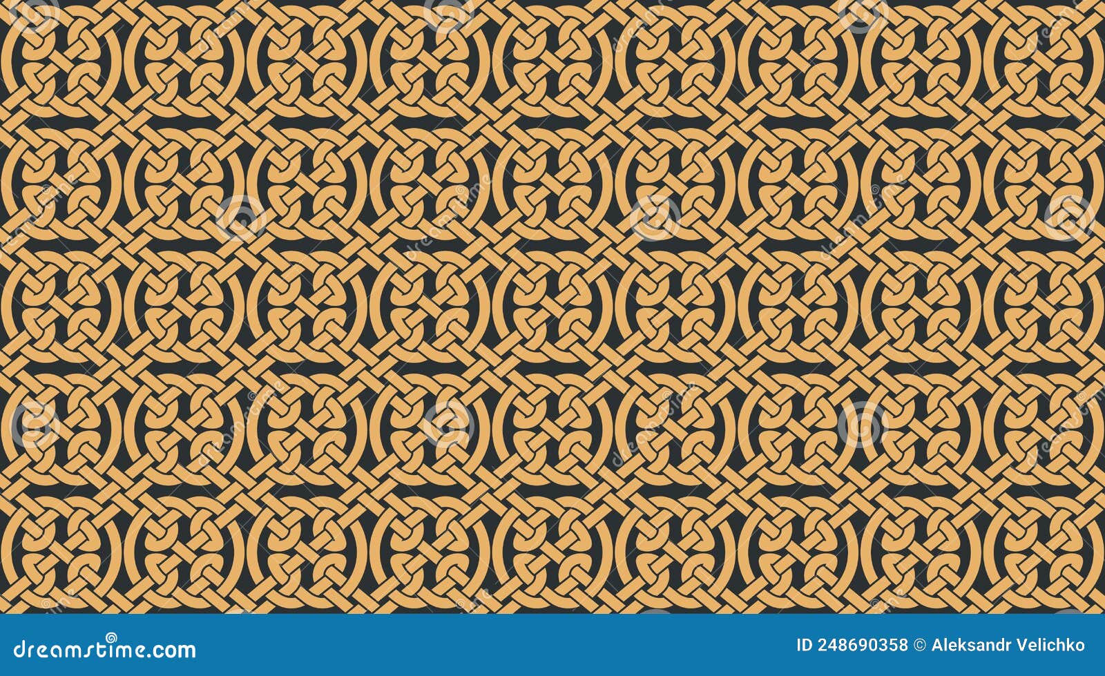 Seamless Texture Celtic Style. Original Ethnic Ornament Stock Photo ...
