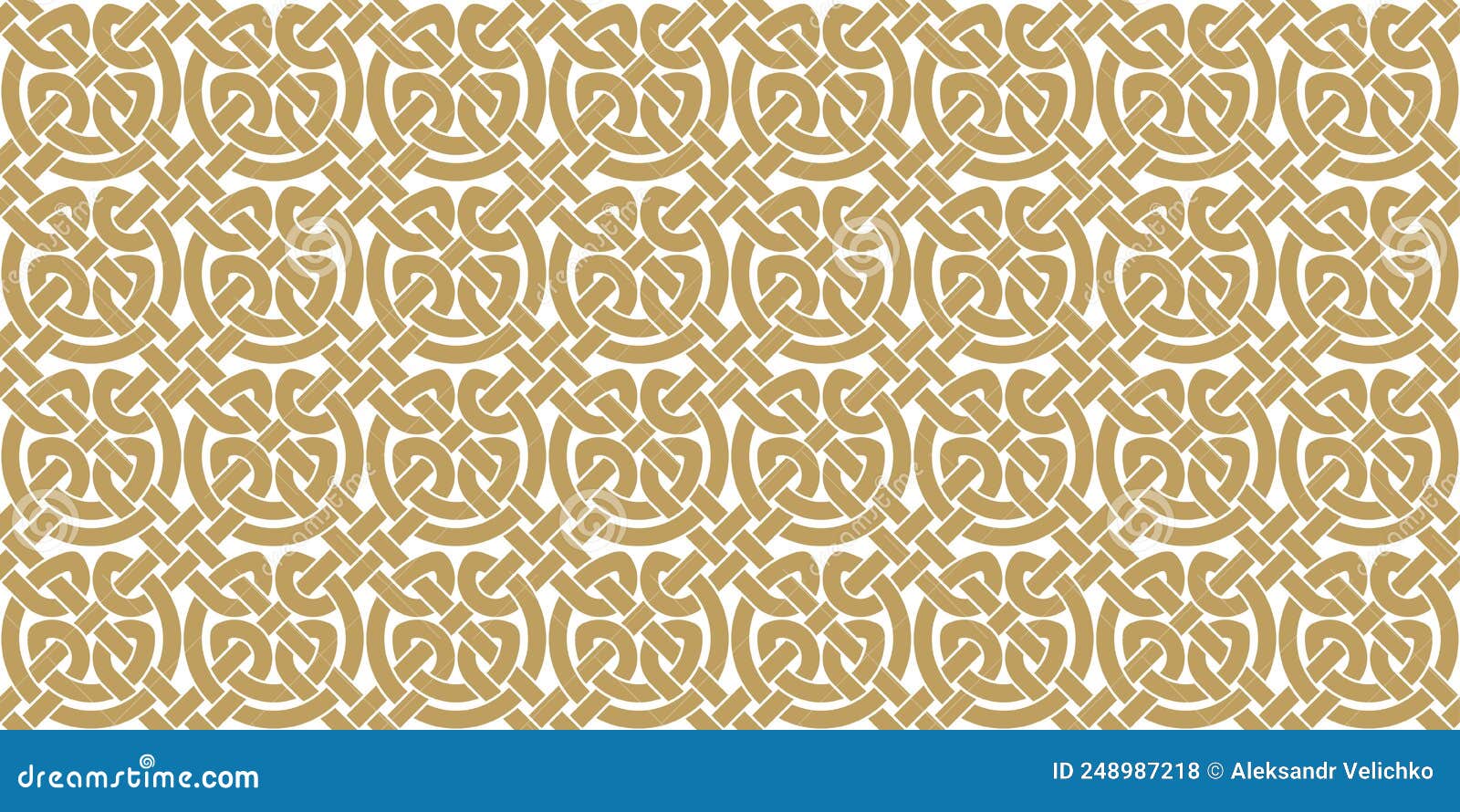 Seamless Texture Celtic Style. Original Ethnic Ornament Stock Vector ...