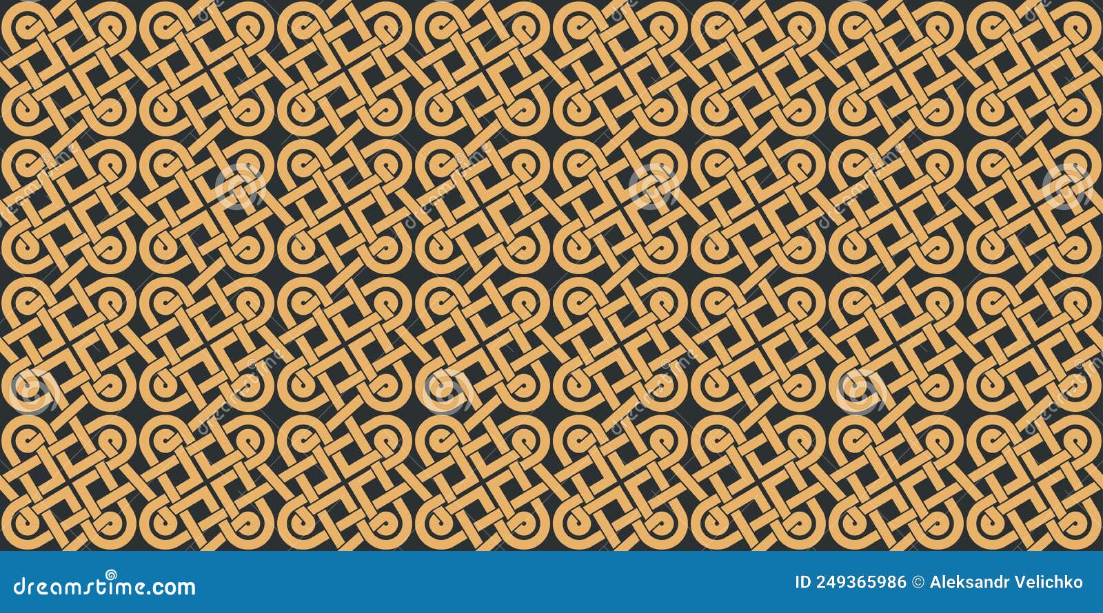 Seamless Texture Celtic Style. Original Ethnic Ornament Stock Vector ...