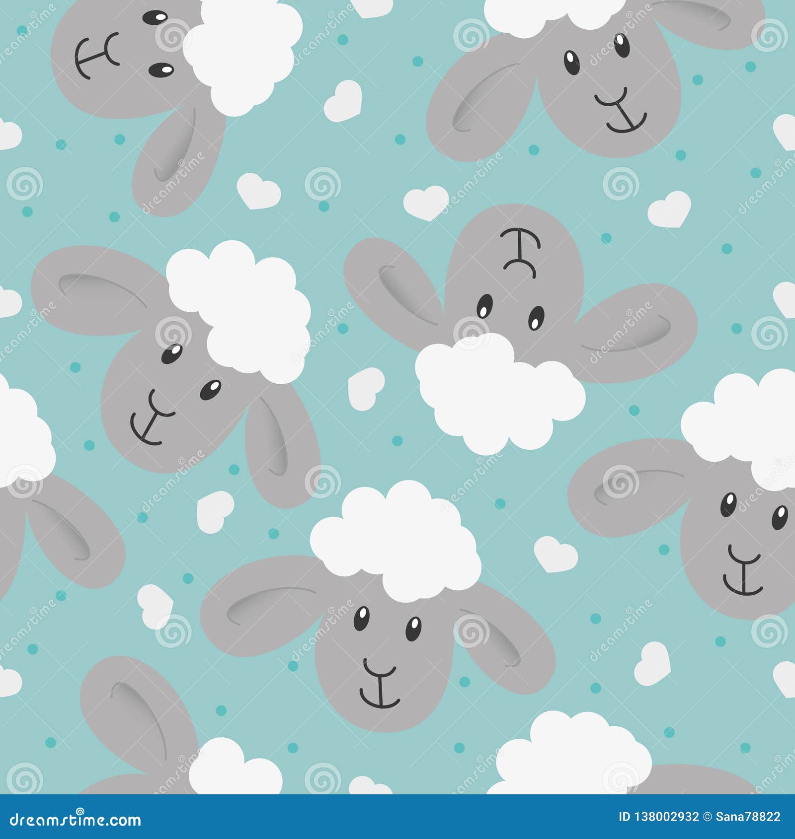 Seamless Texture. Children S Pattern Stock Vector - Illustration of ...