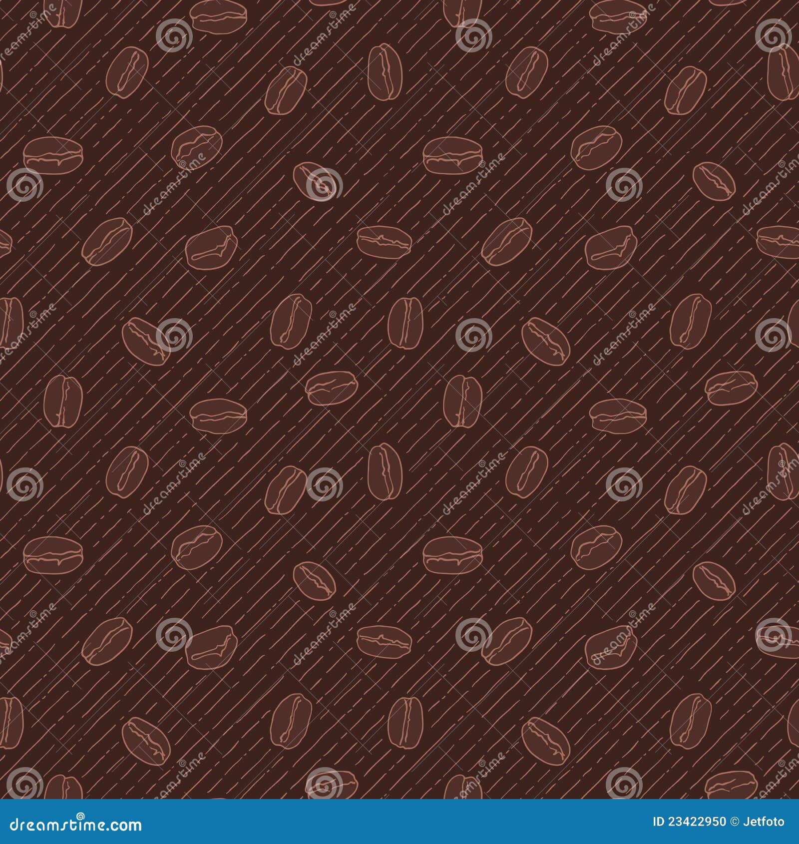 Seamless Texture with Coffee Beans. Stock Vector - Illustration of bean ...