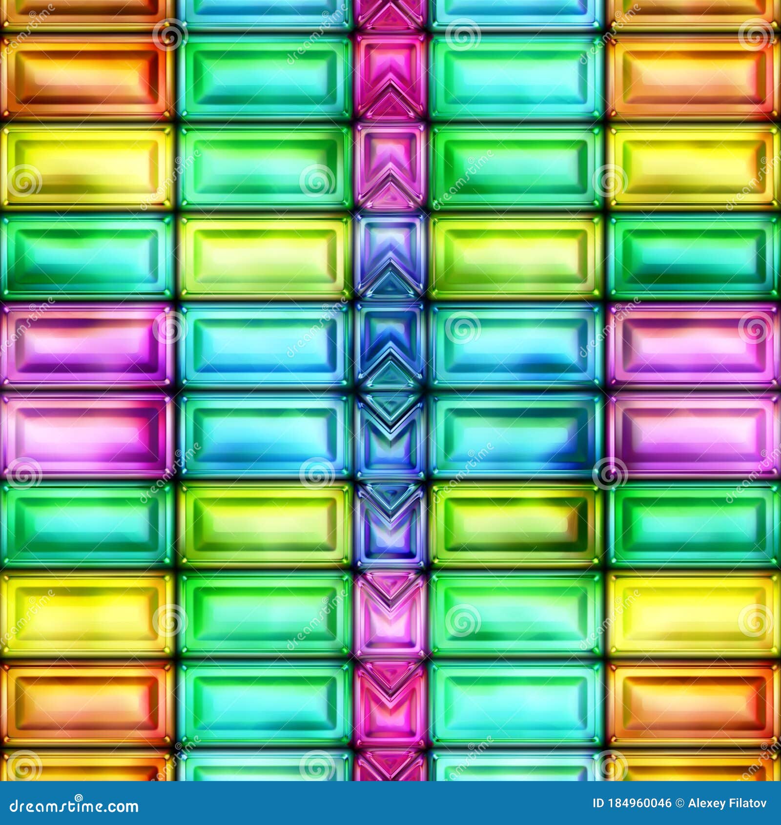 Seamless Texture of Colorful Bright Abstraction Pattern Stock ...