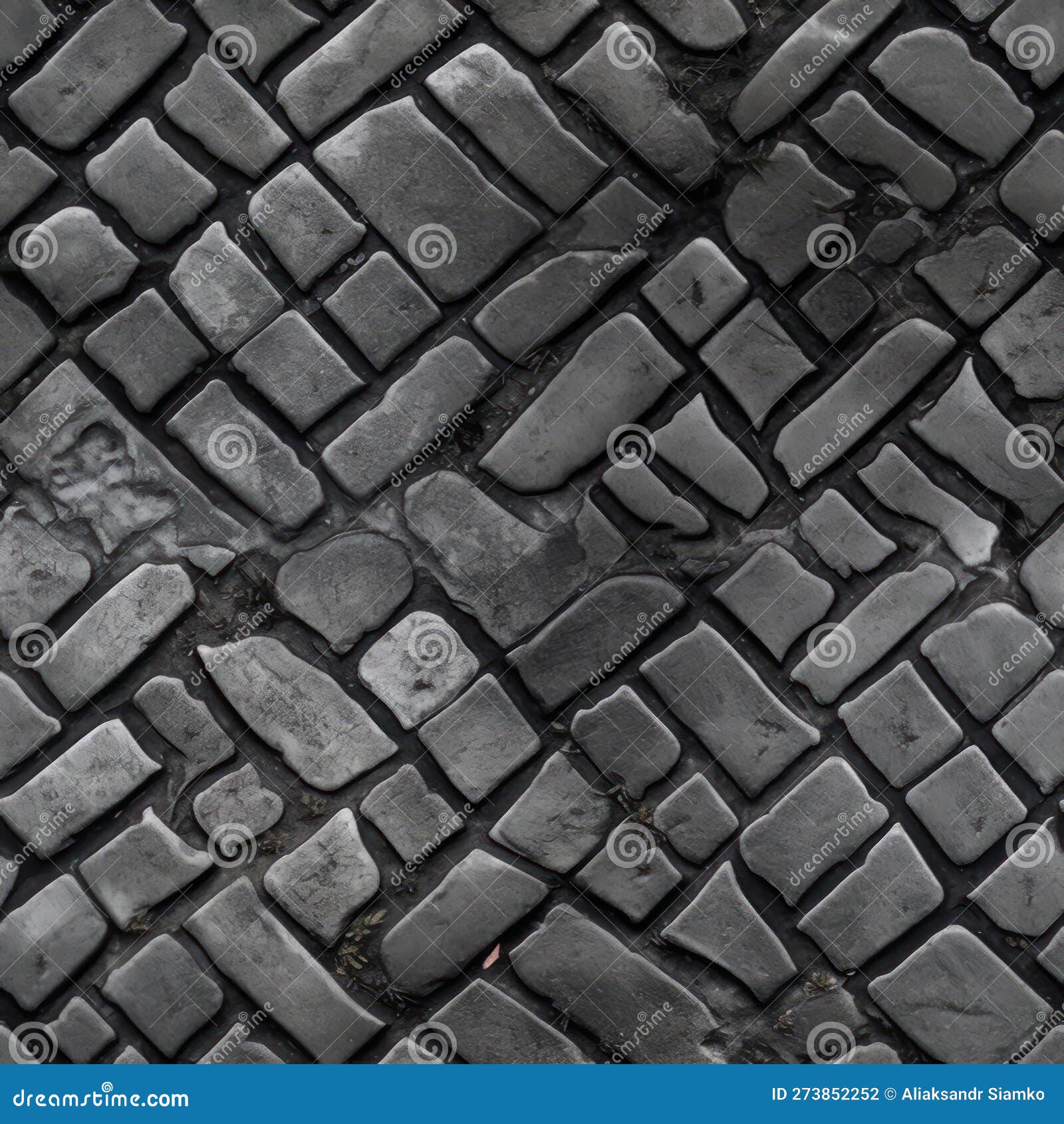 Seamless Texture of Concrete Pavement Stock Illustration - Illustration ...