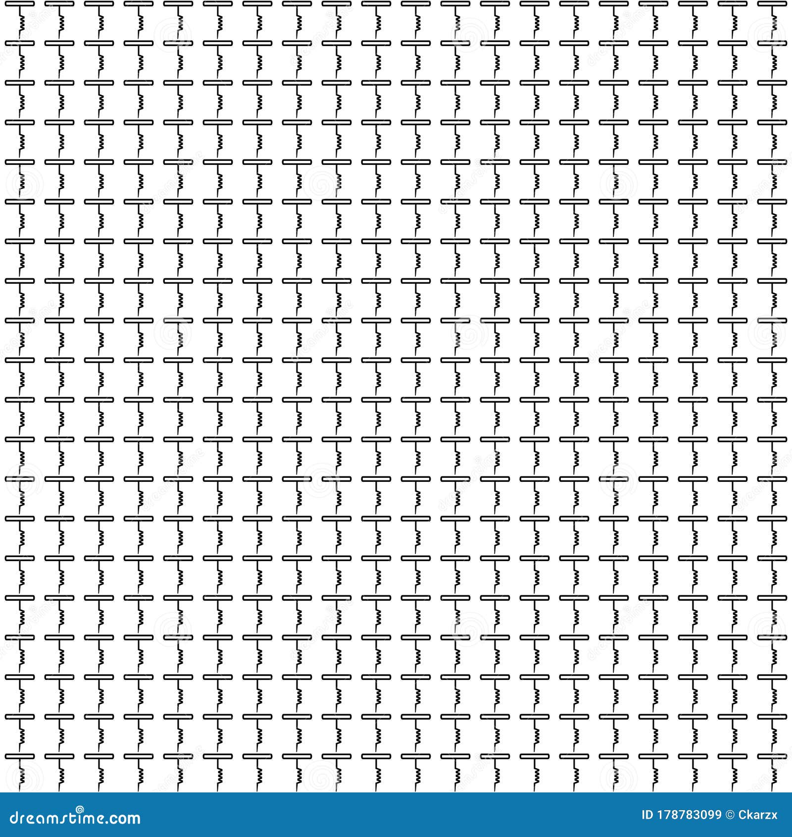 Seamless texture corkscrew stock vector. Illustration of design - 178783099