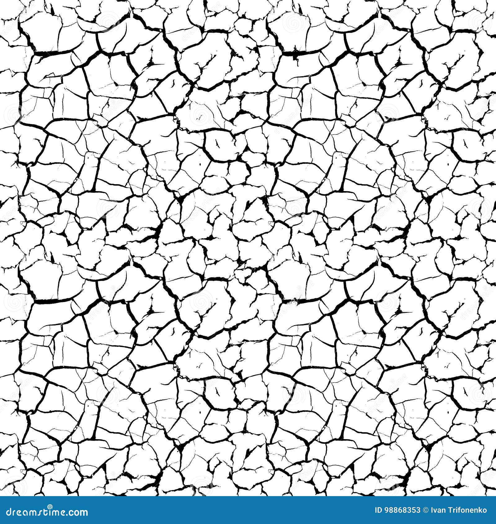 Seamless Texture Cracked Effect. Stock Vector - Illustration of ...
