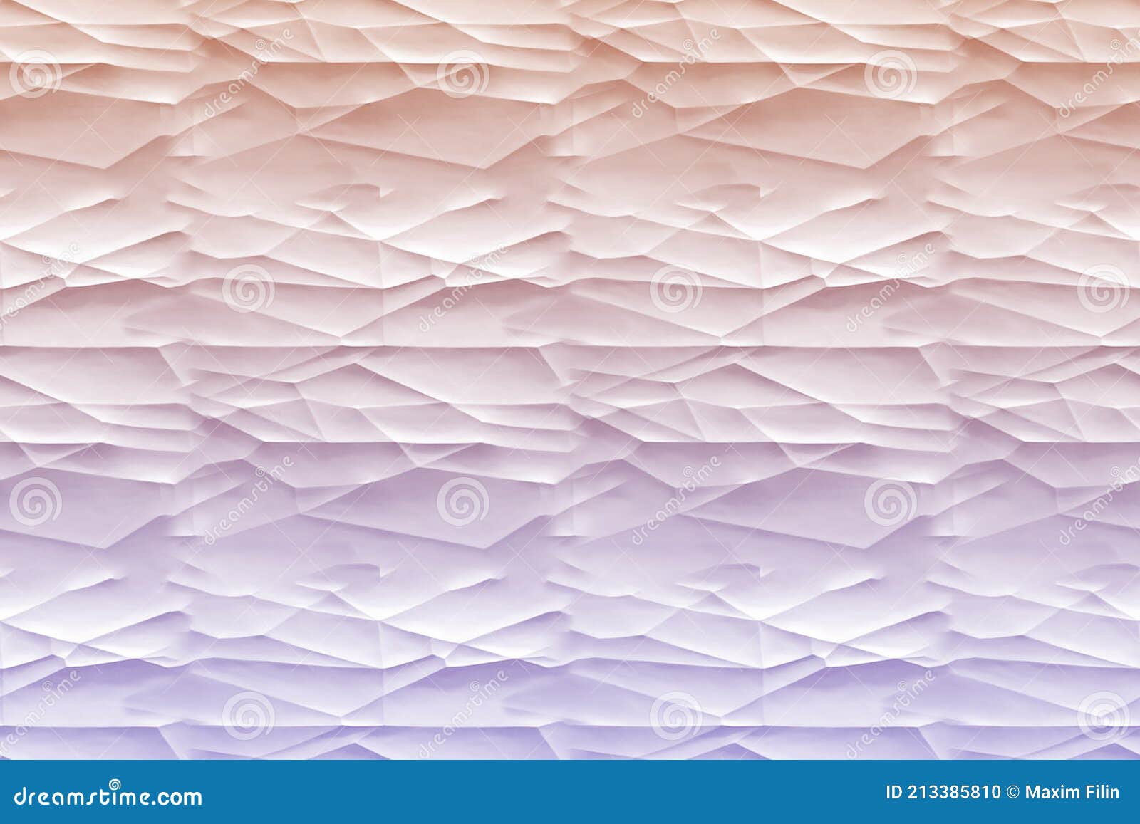 Seamless Texture of Crumpled Paper, a Warm Gradient. Background Stock ...