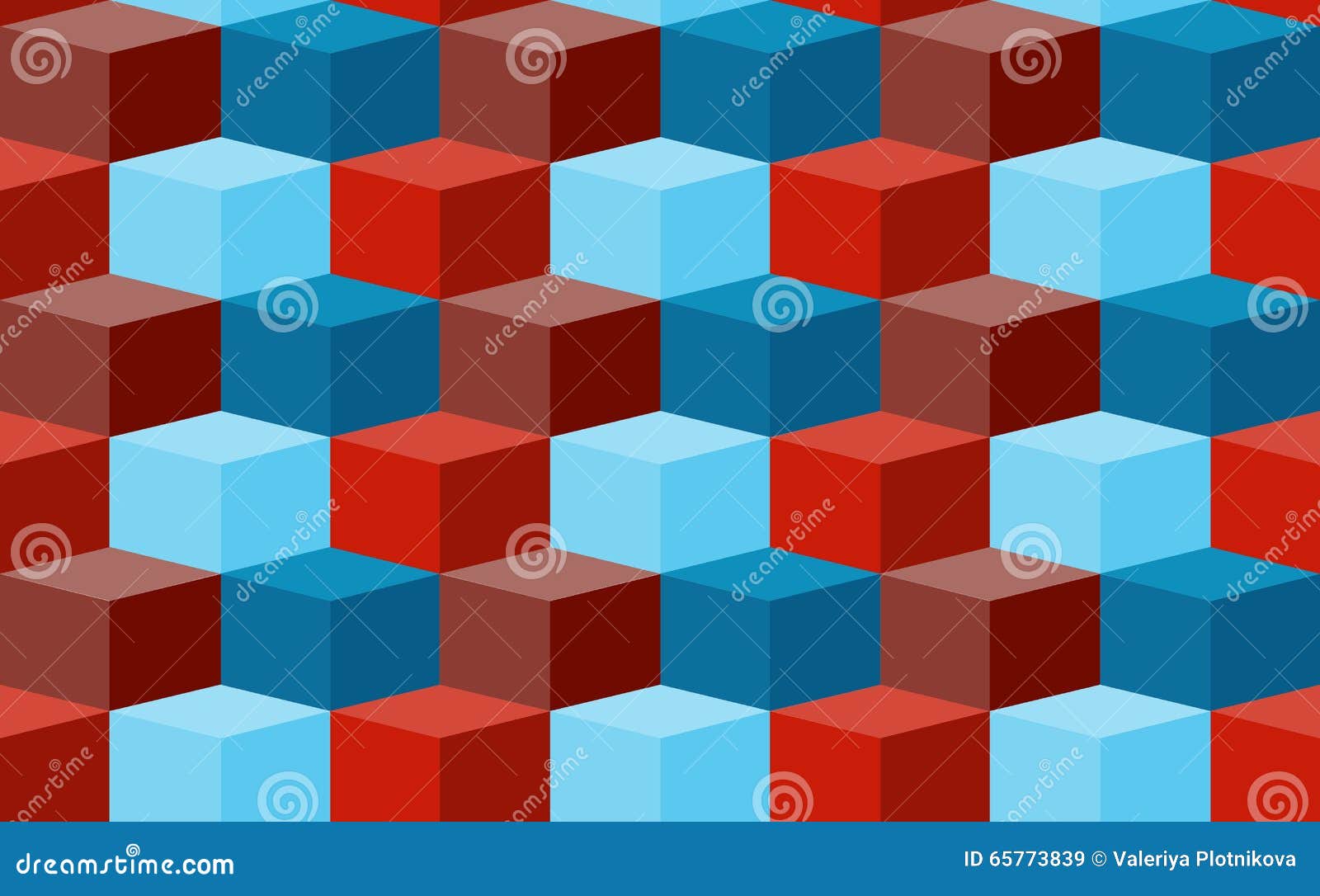 Seamless Texture with Cubes Stock Vector - Illustration of abstract ...