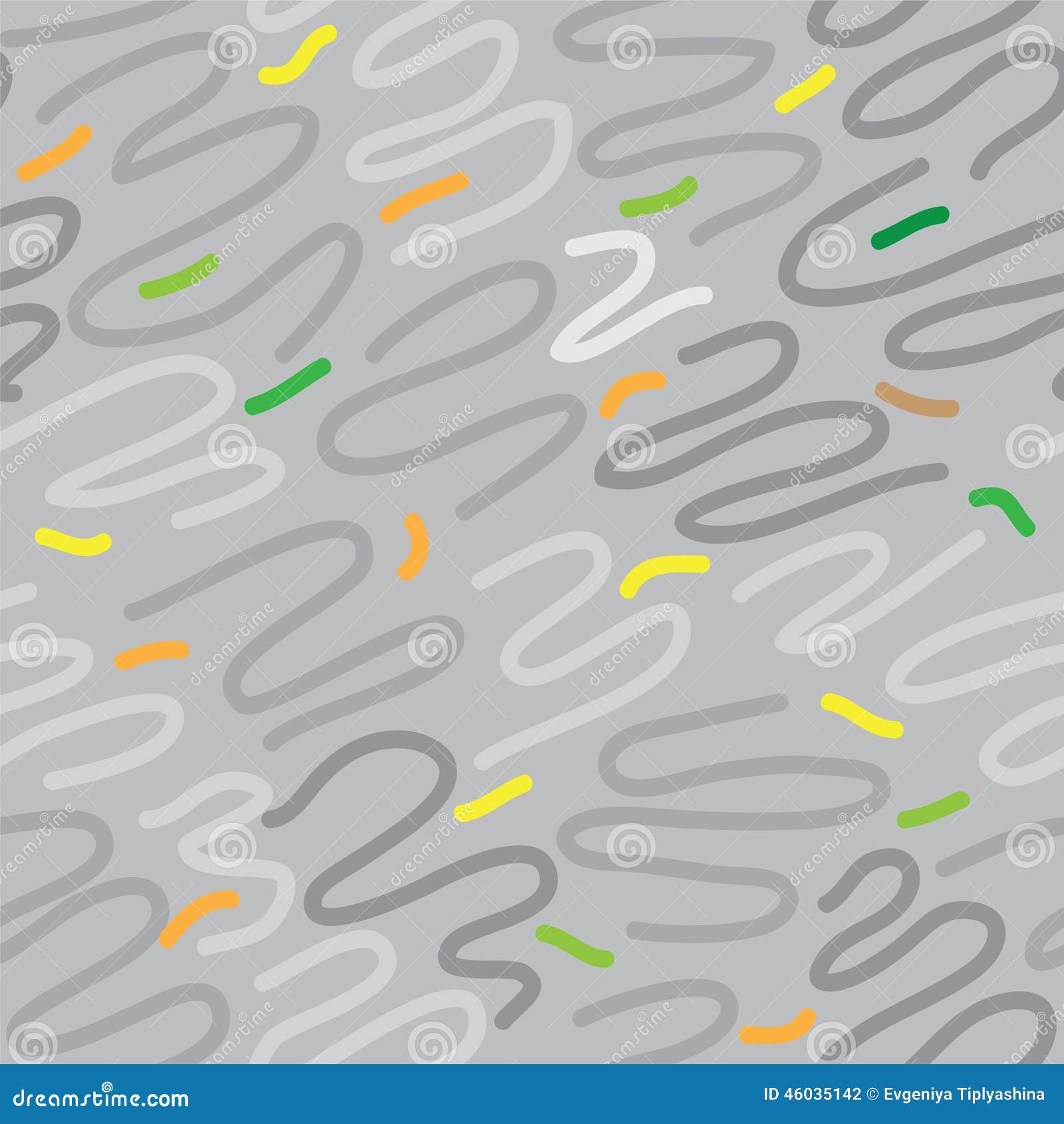 Seamless texture with curl stock vector. Illustration of wallpaper ...