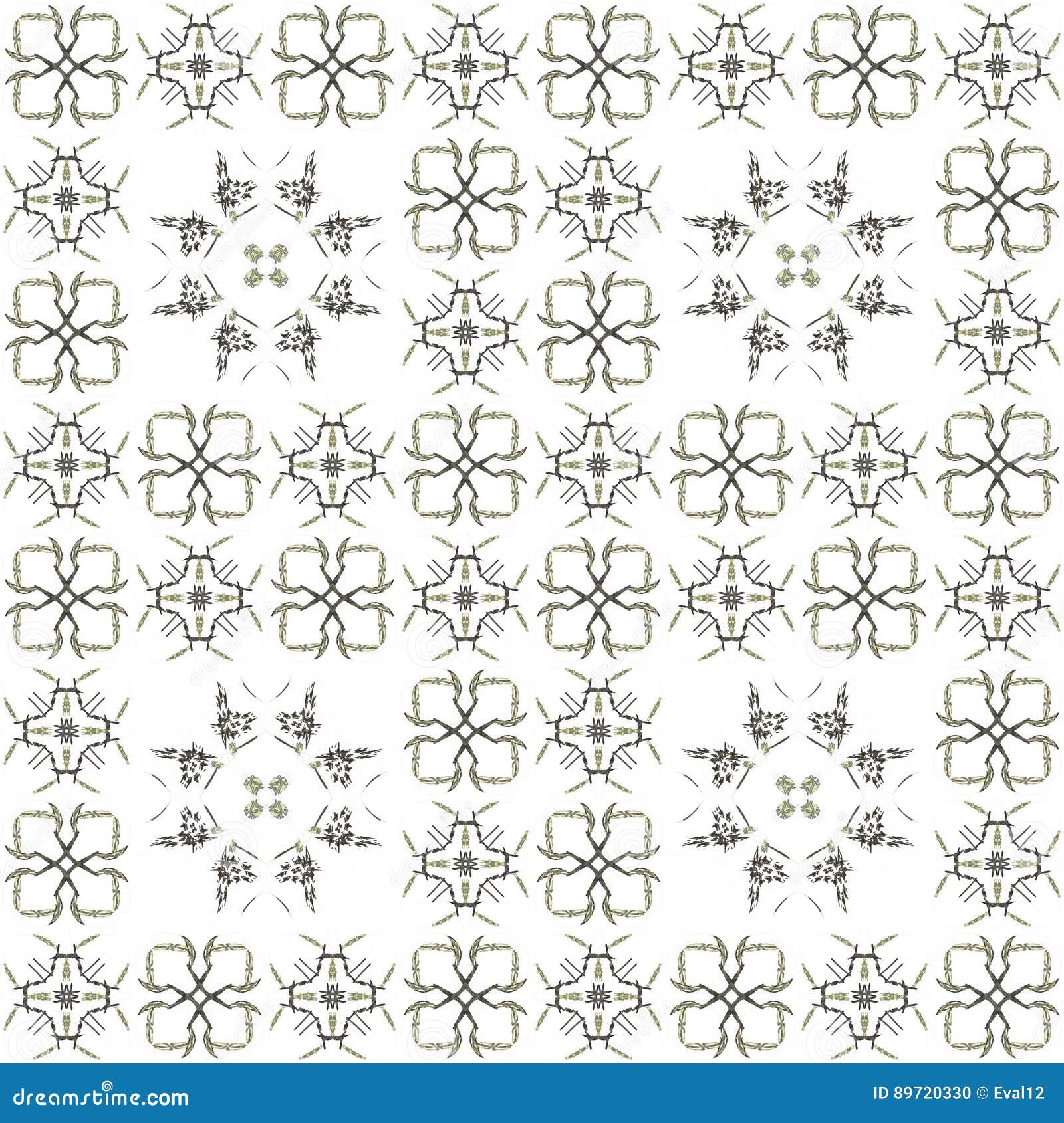 Seamless Texture with 3D Rendering Abstract Fractal Gray Pattern Stock ...