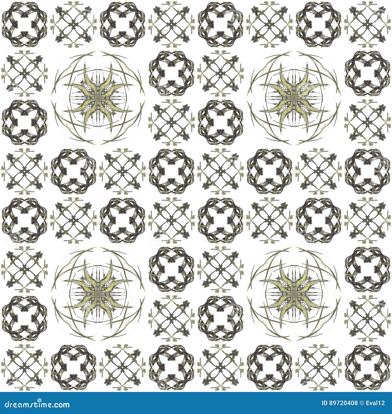 Seamless Texture with 3D Rendering Abstract Fractal Gray Pattern Stock ...