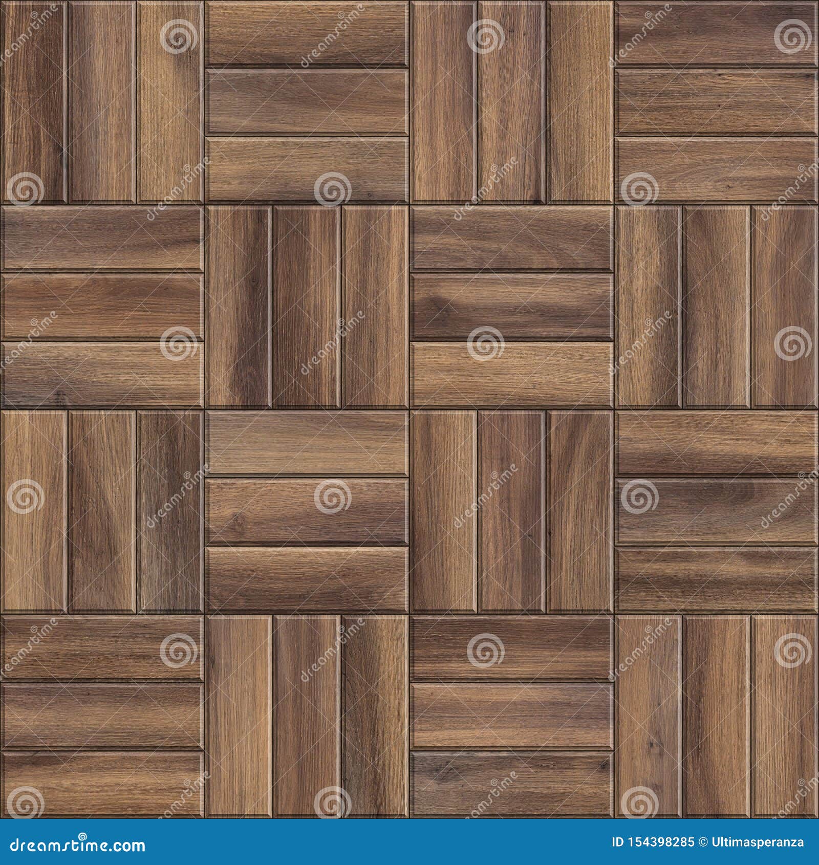 Seamless Texture of Dark Wooden Parquet. High Resolution Pattern of ...