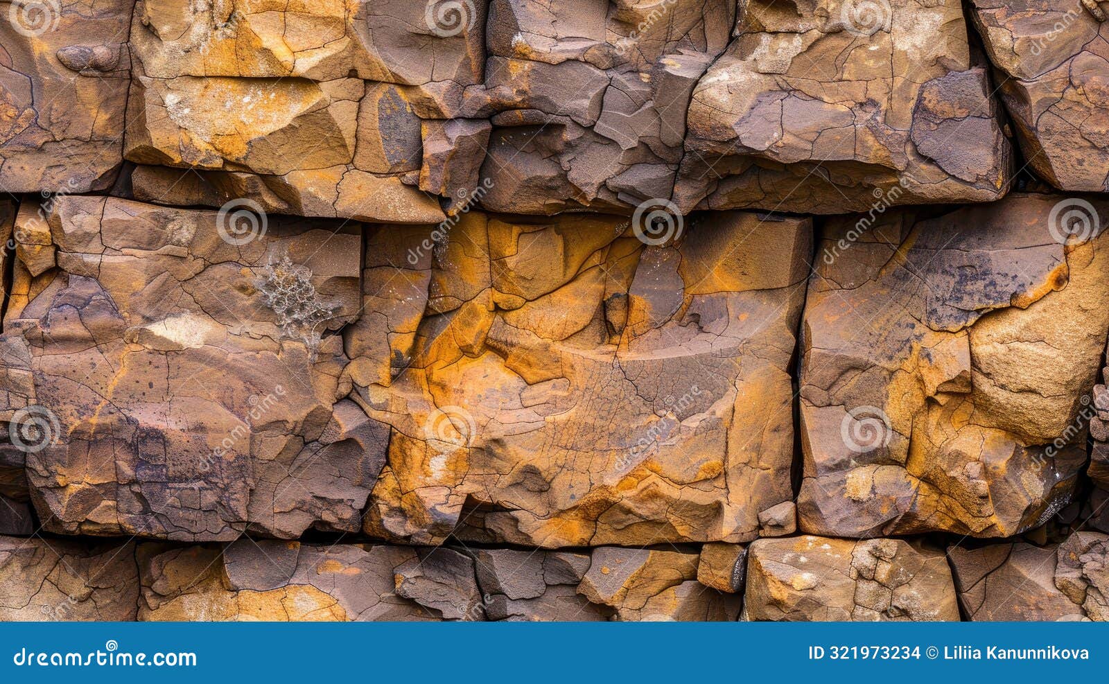 A Seamless Texture Depicting Brown Rock with Subtle Low Relief, Evoking ...