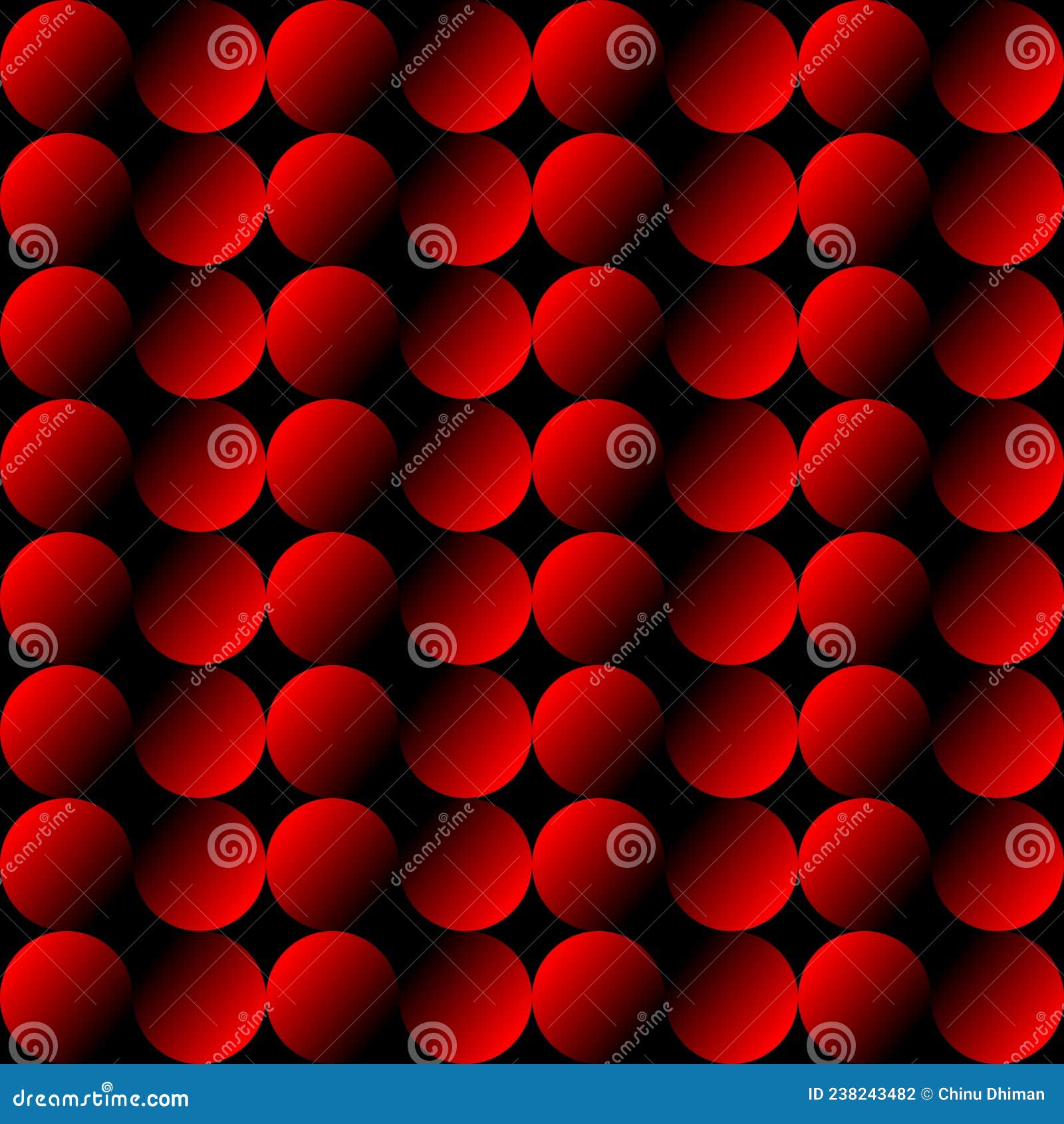 Seamless Texture. Design with Circle Elements Stock Vector ...