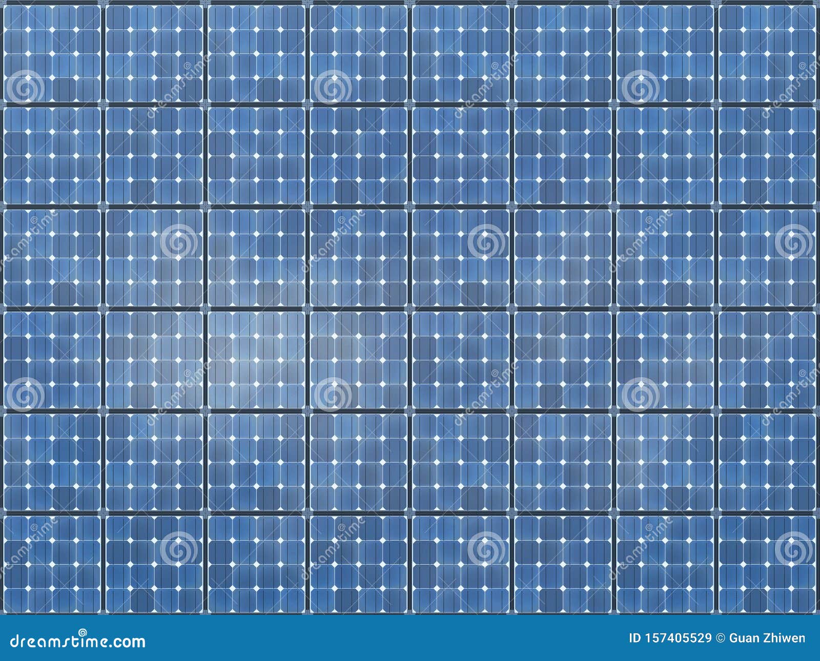 Seamless Texture of Solar Panels Stock Illustration - Illustration of ...