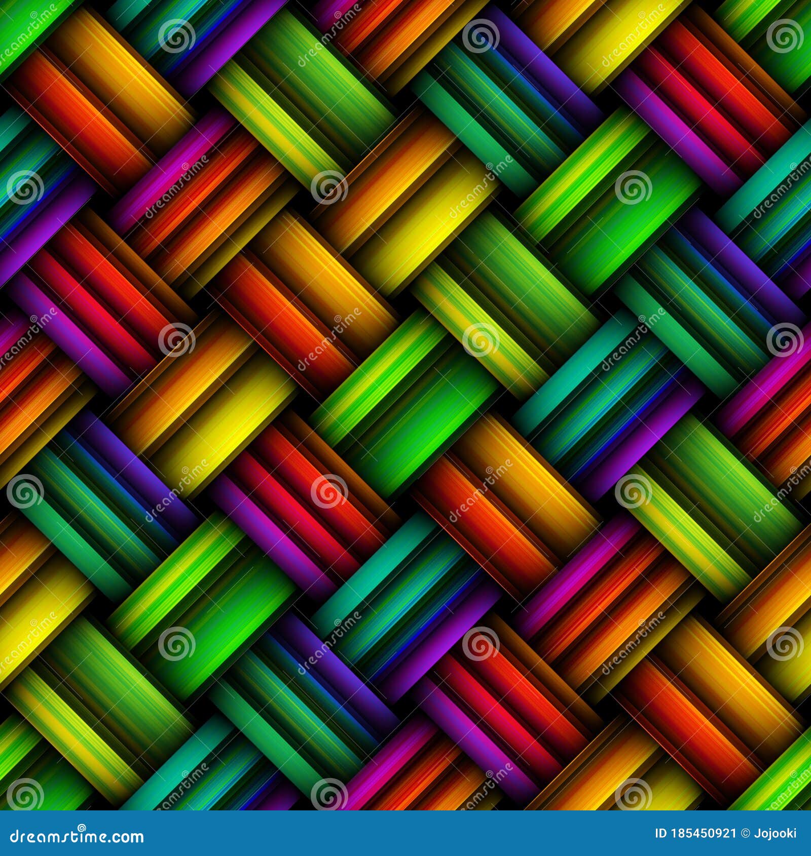 Seamless Texture with Diagonal Stripes Pattern, Weave Texture, Rainbow ...