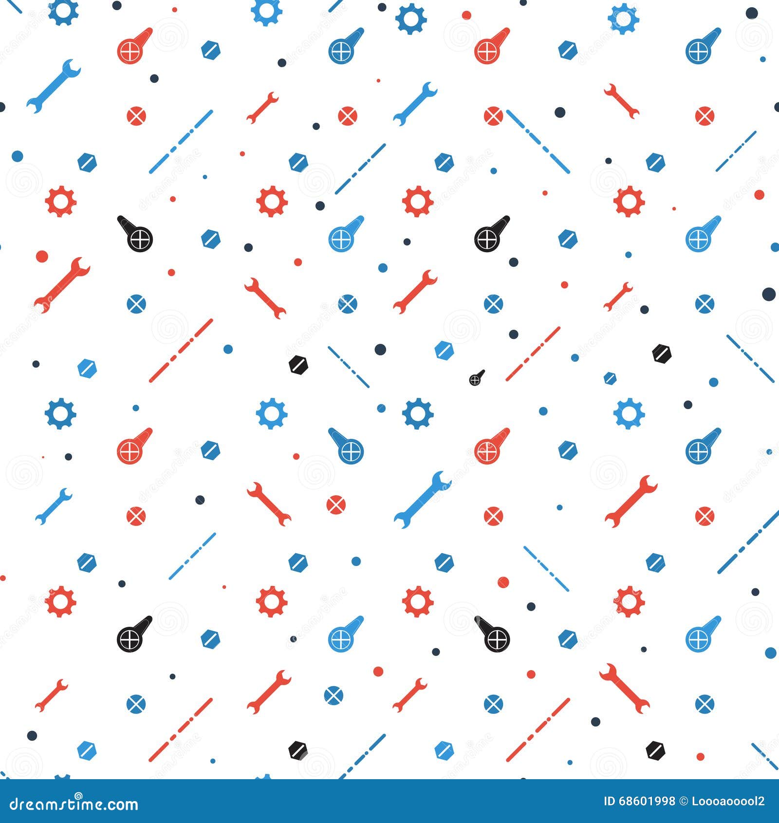 Six Different Gear Stick Shift Patterns Vector Illustration ...