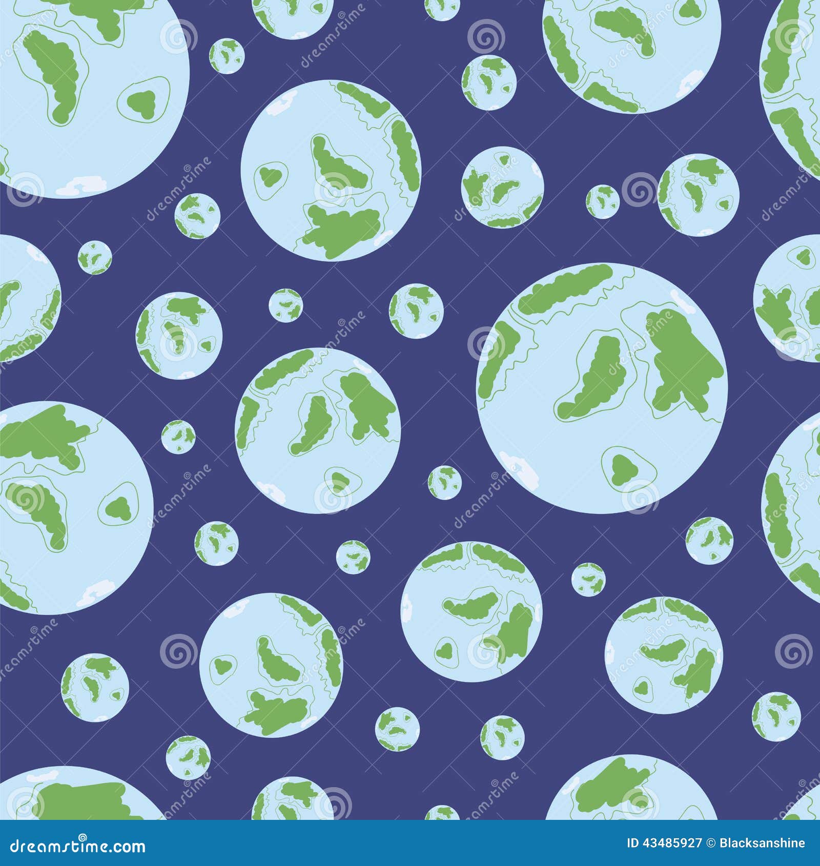 Seamless Texture with Earth Stock Vector - Illustration of copied ...