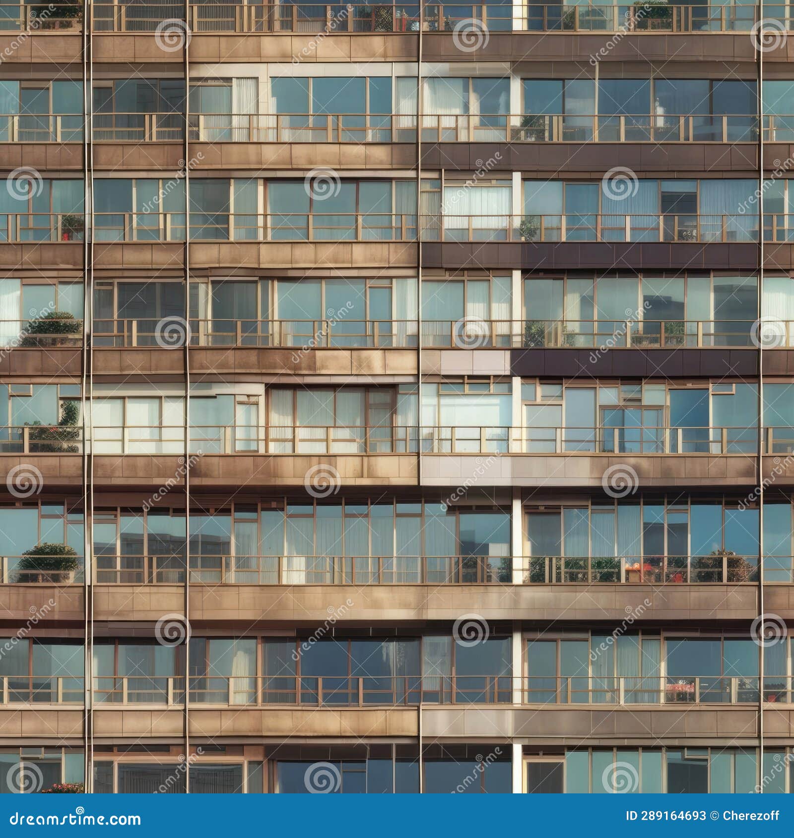 Seamless Texture. the Facade of the Building Stock Image - Image of ...