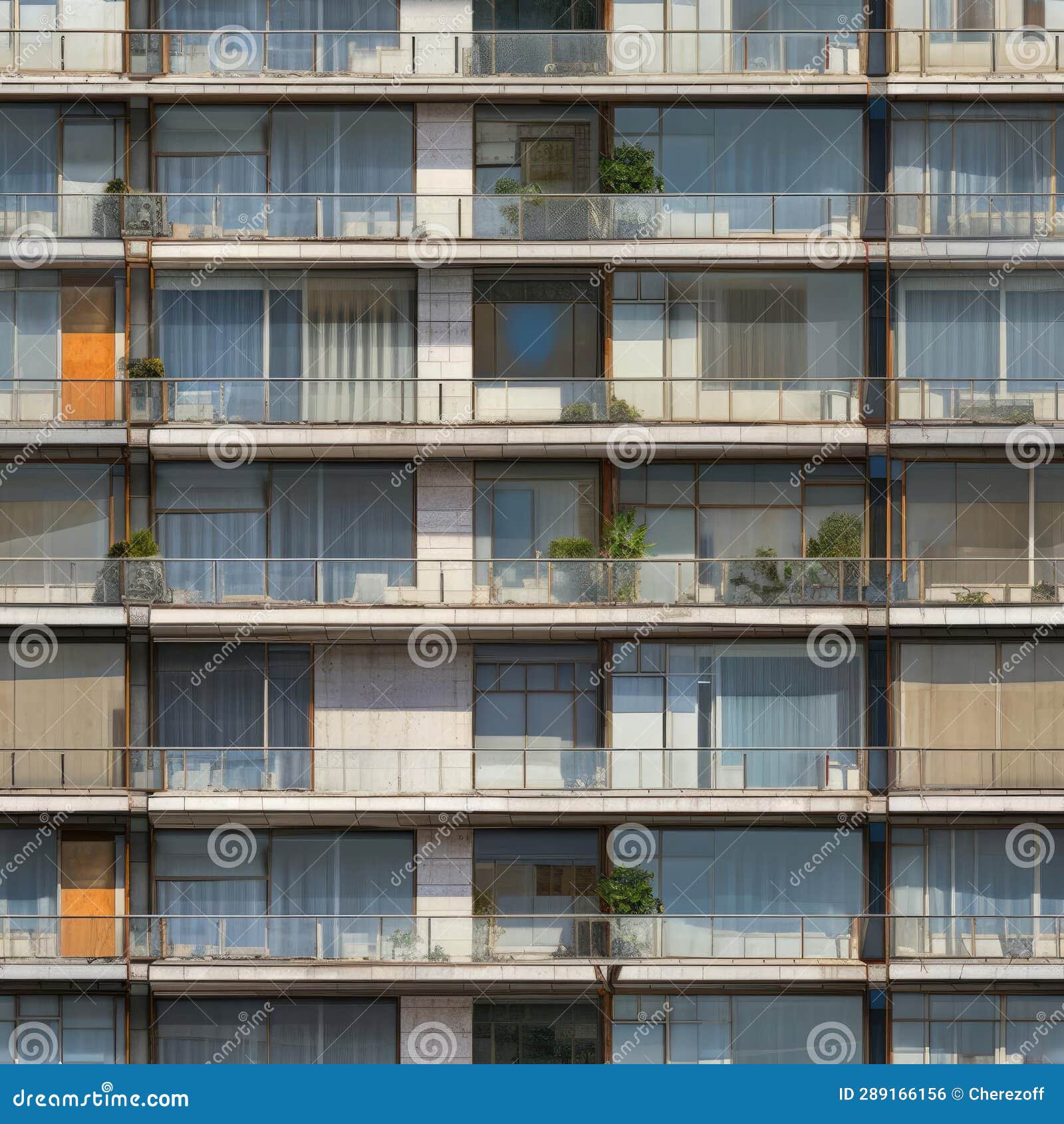 Seamless Texture. the Facade of the Building Stock Photo - Image of ...