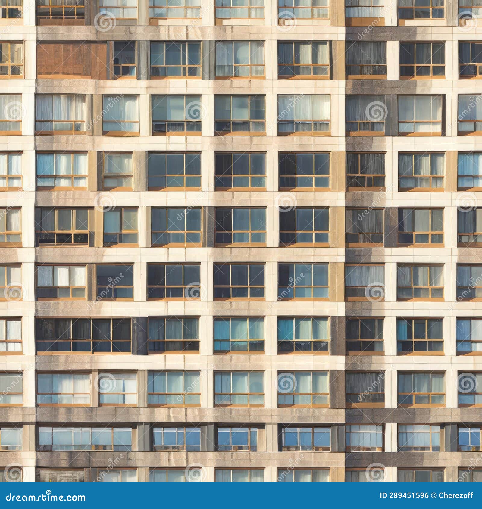 Seamless Texture. the Facade of the Building Stock Illustration ...