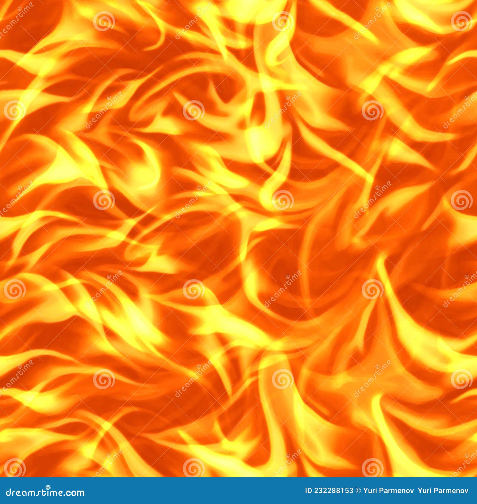 Seamless Texture Of Fire. Flame Background. Closeup Firestorm Wallpaper ...