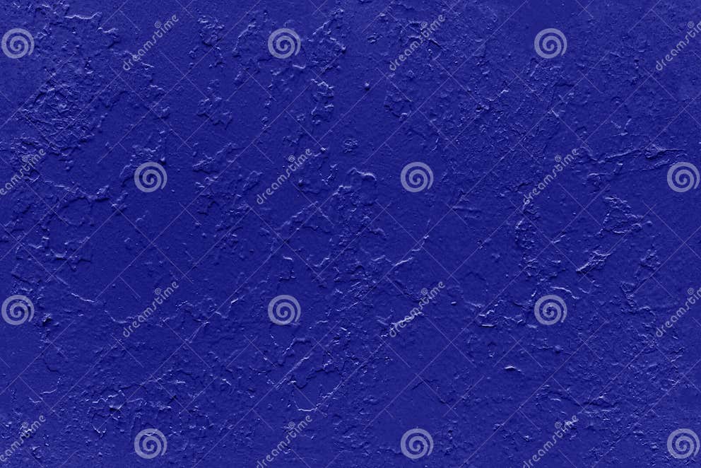 Seamless Texture of Flat Thick Painted Phantom Blue Color Surface Under ...