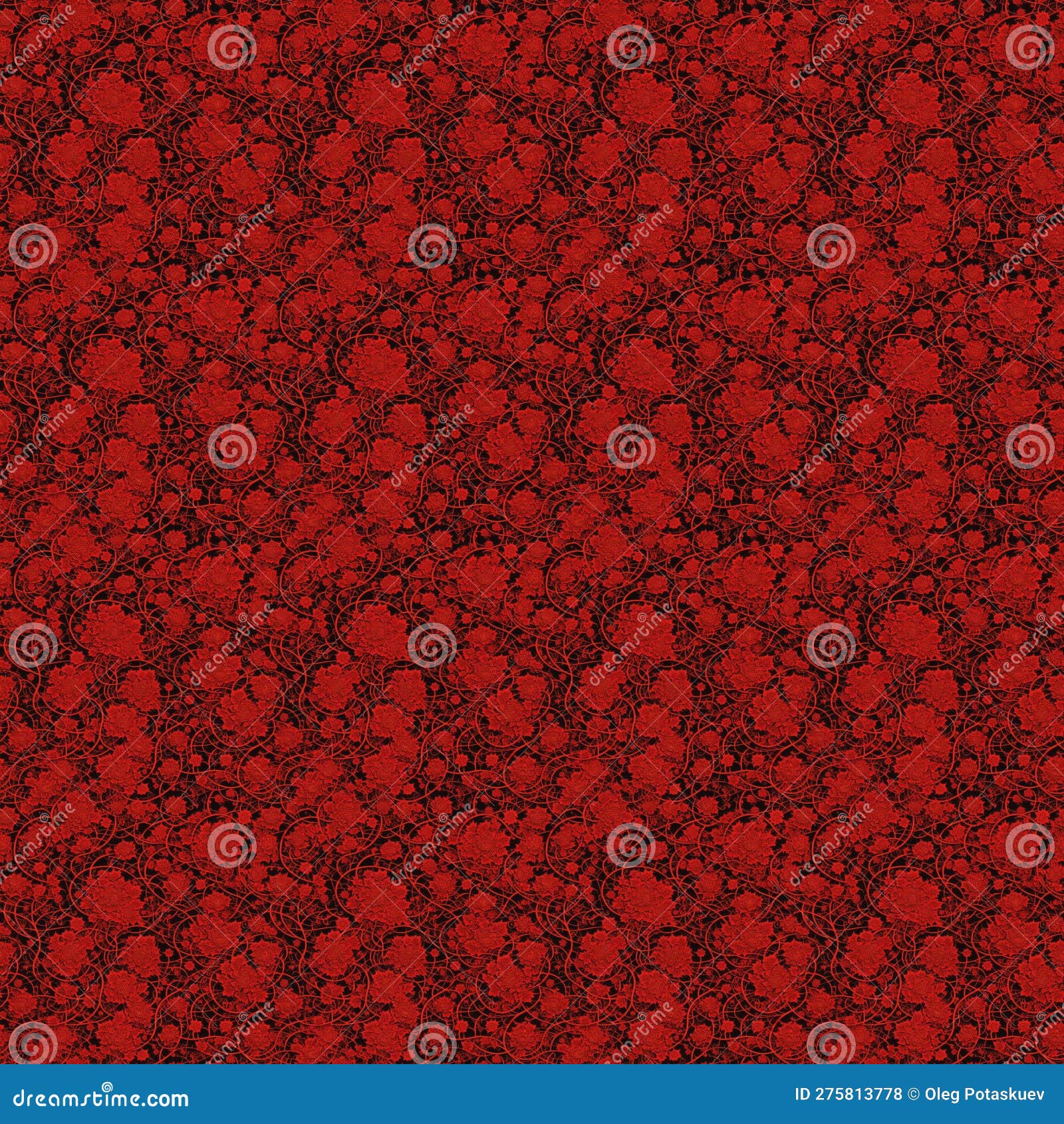 Seamless Texture Floral Pattern in Arabic and Indian Style Stock ...