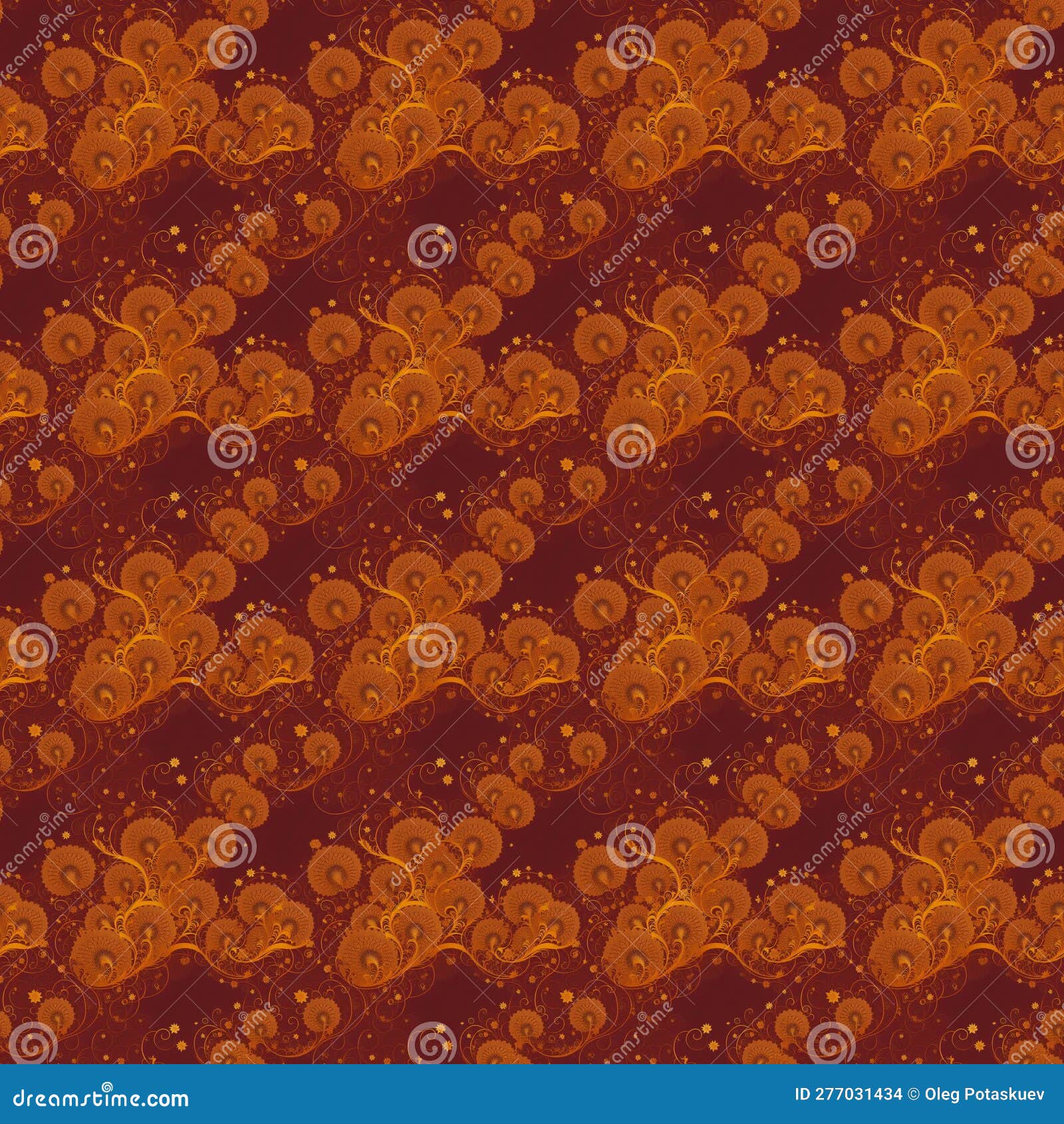 Seamless Texture Floral Pattern in Arabic and Indian Style Stock ...