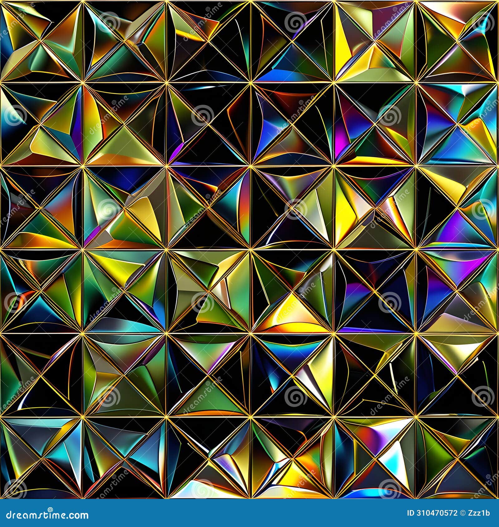 Seamless Texture and Full-frame Background of Colorful Glass Mosaic ...