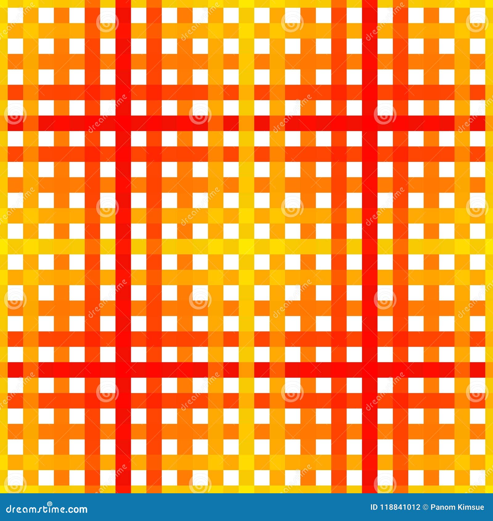 Seamless Texture. Geometric Vector Yellow, Orange and Red Color ...