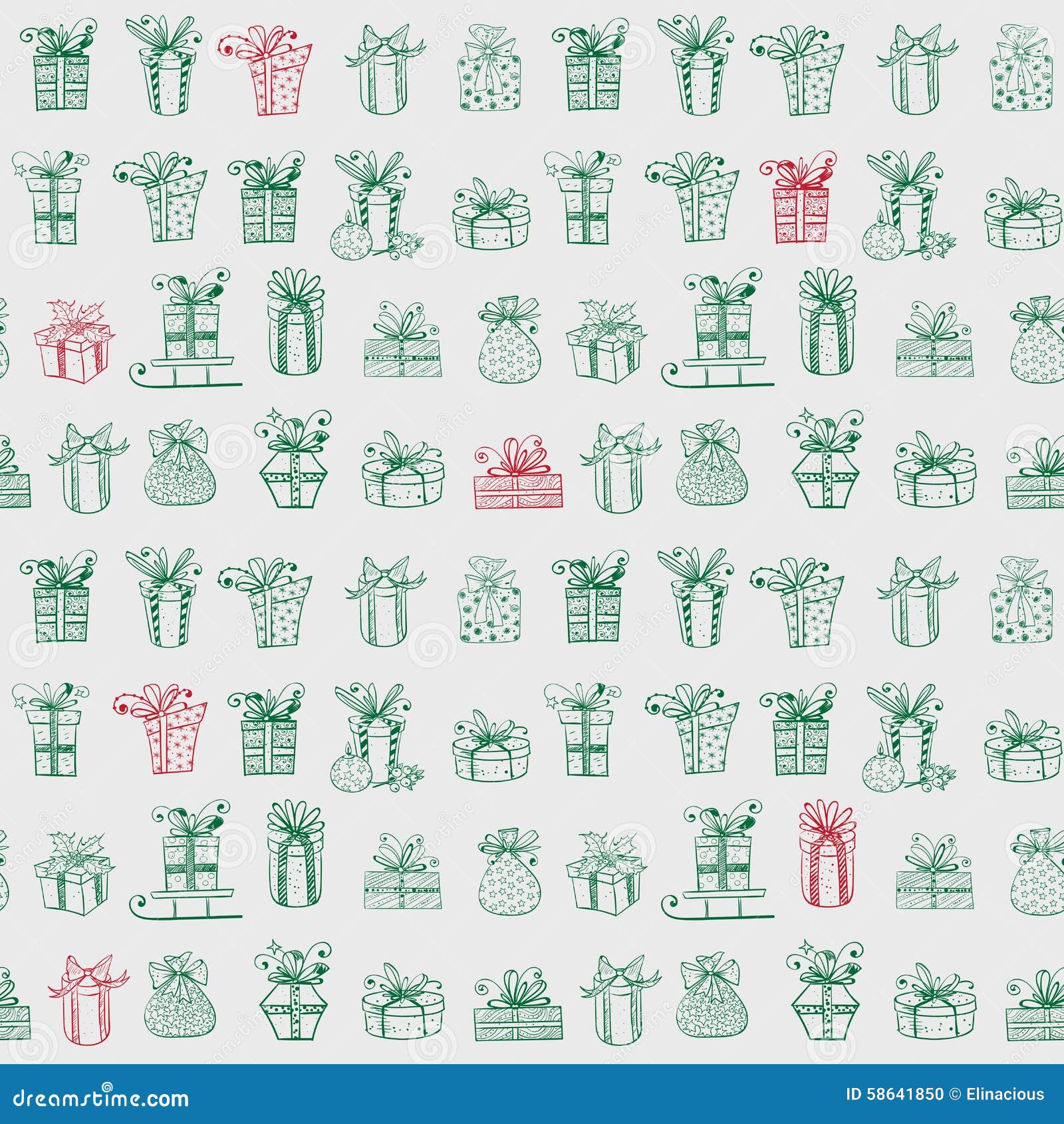 Seamless Texture with Gift Boxes. Stock Vector - Illustration of party ...