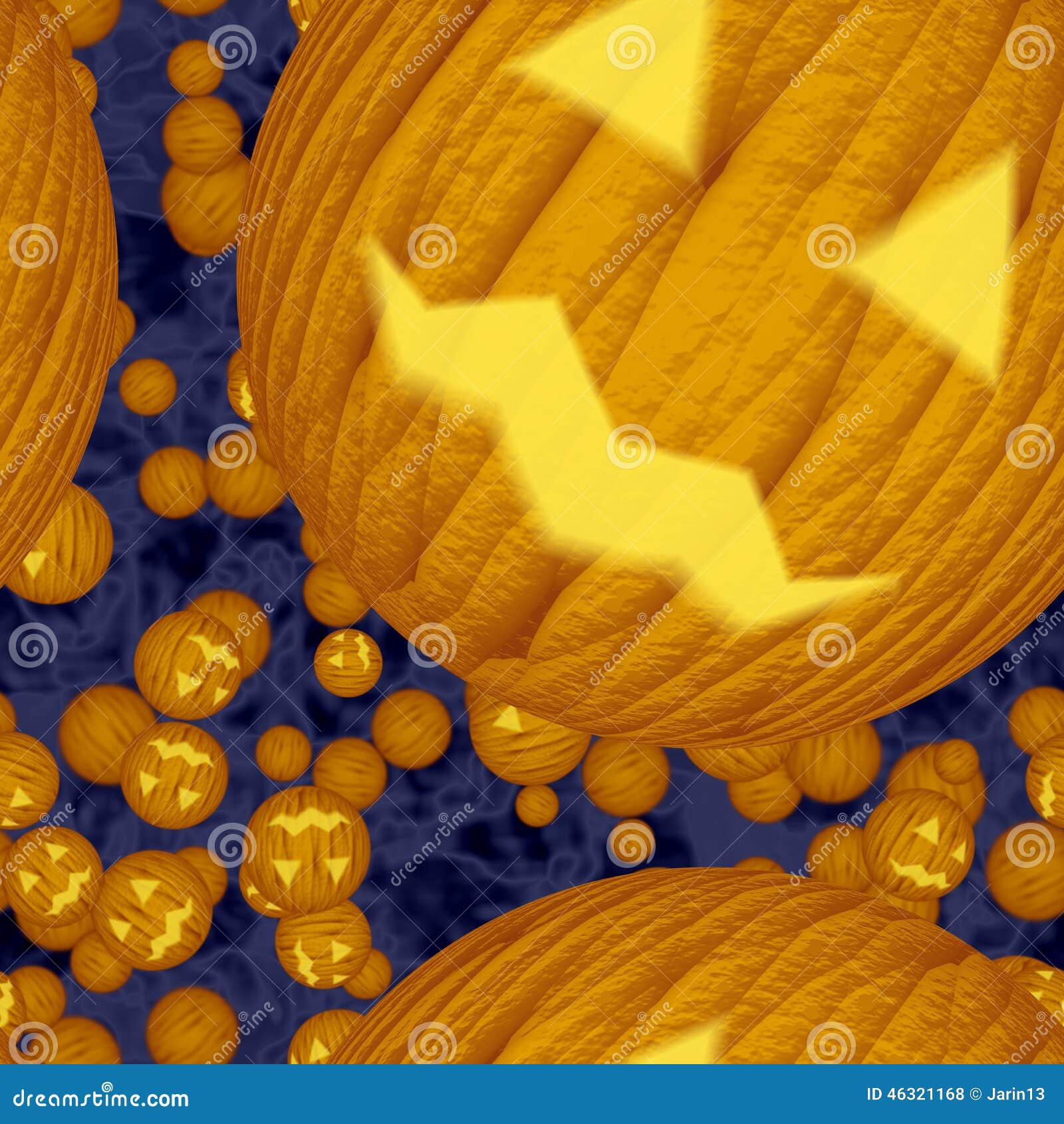 Seamless Texture of Halloween Pumpkin Stock Photo - Image of seamless ...