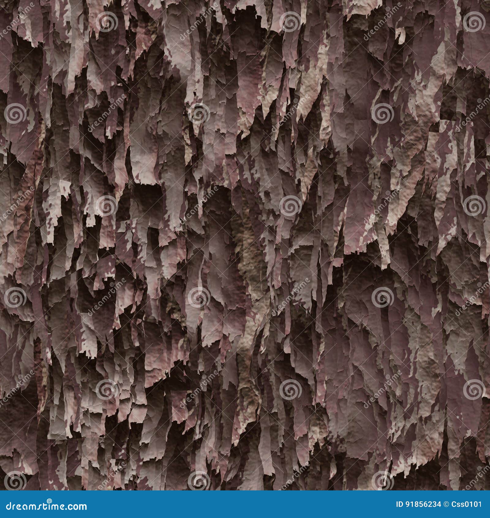 Seamless Texture Hanging Down Worn-out Ripped Rags Cloth or Paper Stock ...