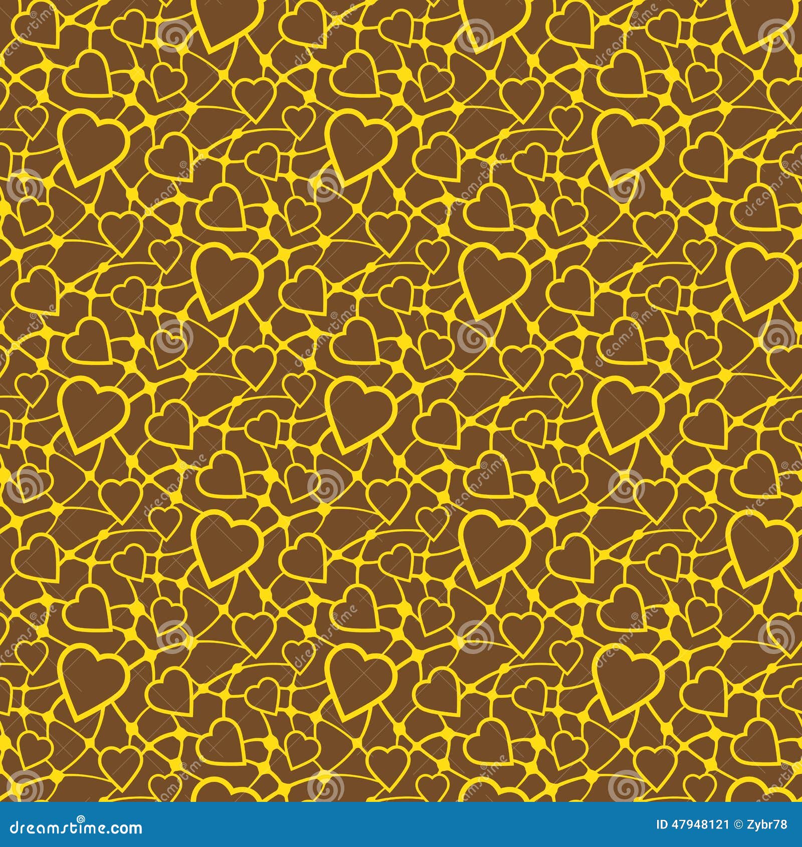 Seamless Texture with Heart Stock Vector - Illustration of vector ...