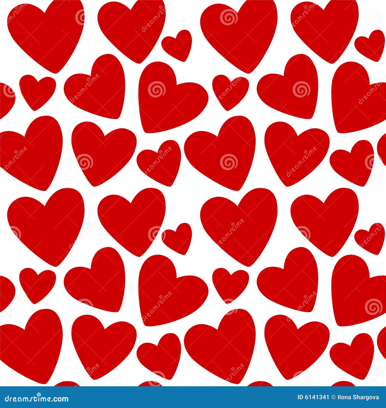 Seamless Texture with Hearts Stock Vector - Illustration of design ...