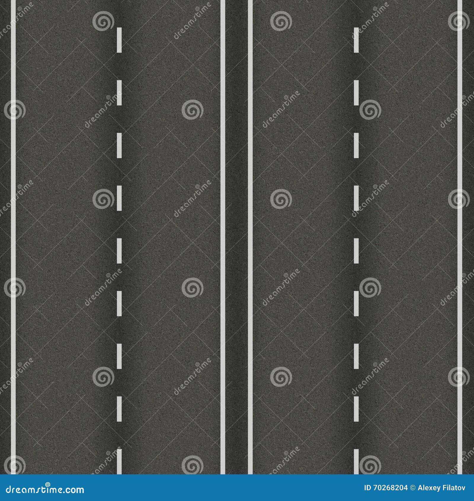 Seamless Texture Highway Asphalt Stock Photo - Image of middle ...
