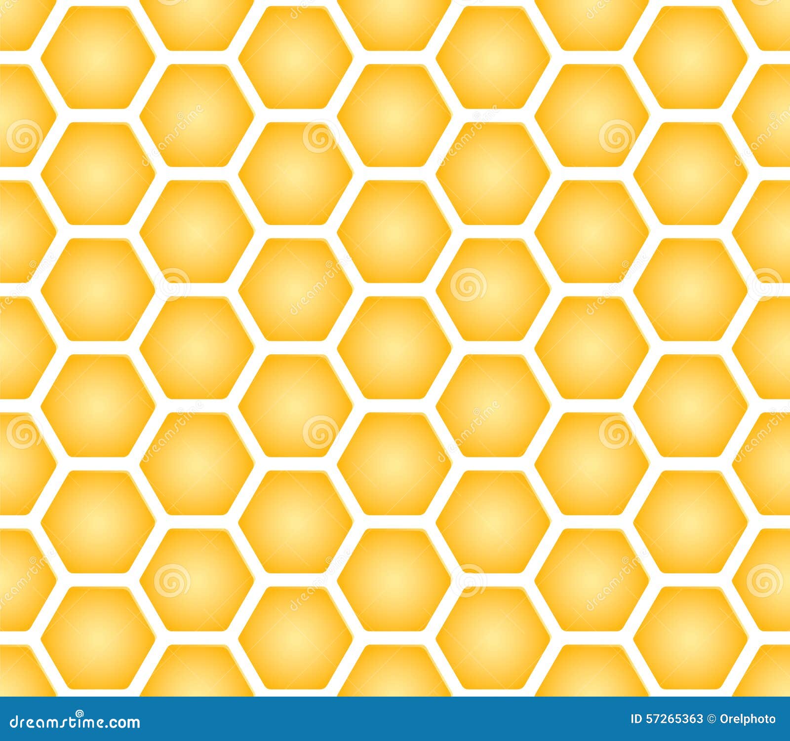 Seamless Texture Of Honeycomb Cartoon Vector | CartoonDealer.com #57265363